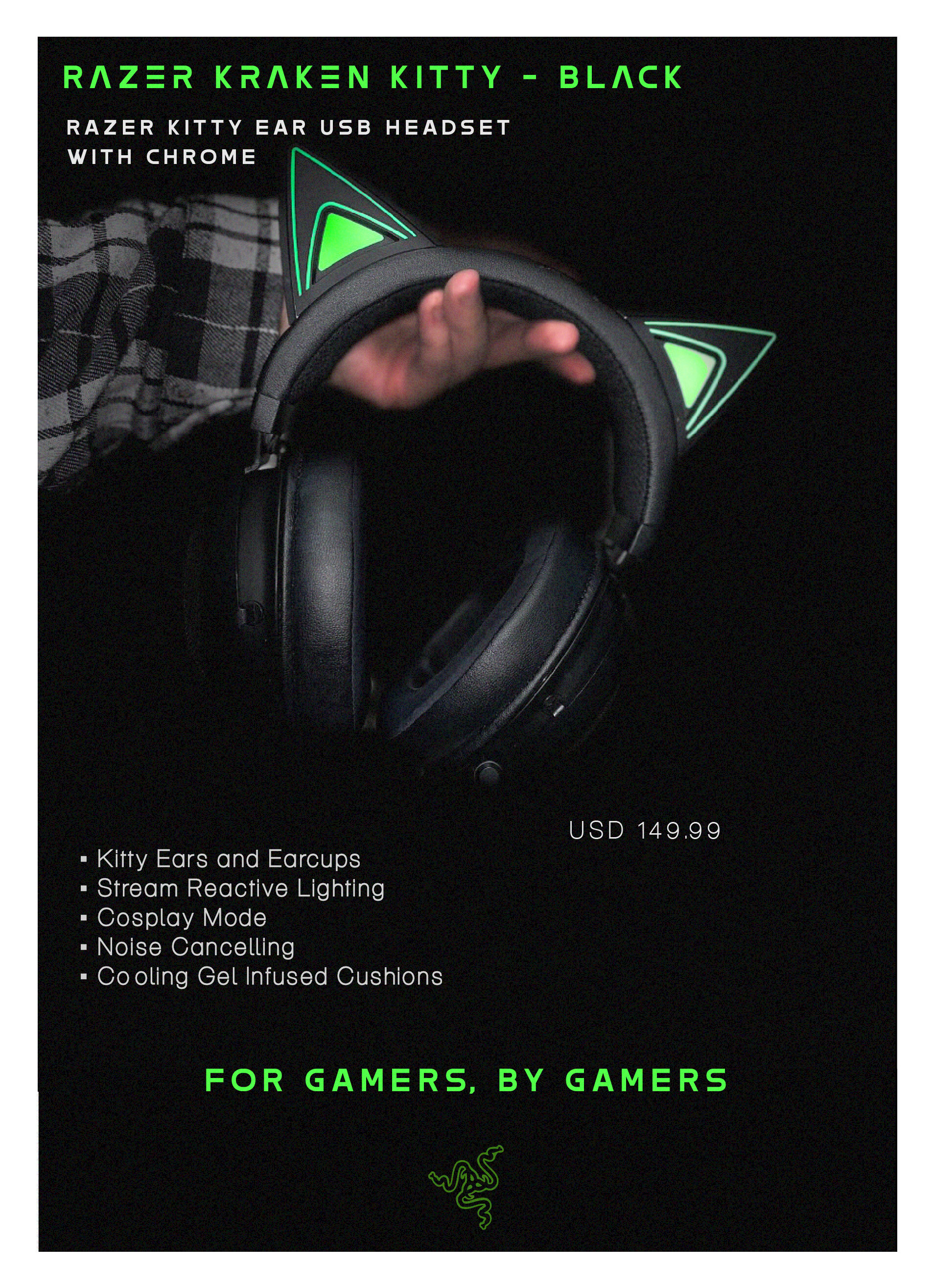 ArtStation - Razer Advertisement Concept
