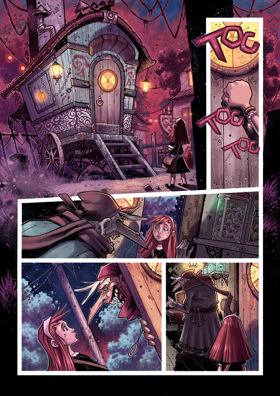 ArtStation - Abbys Cards Comic