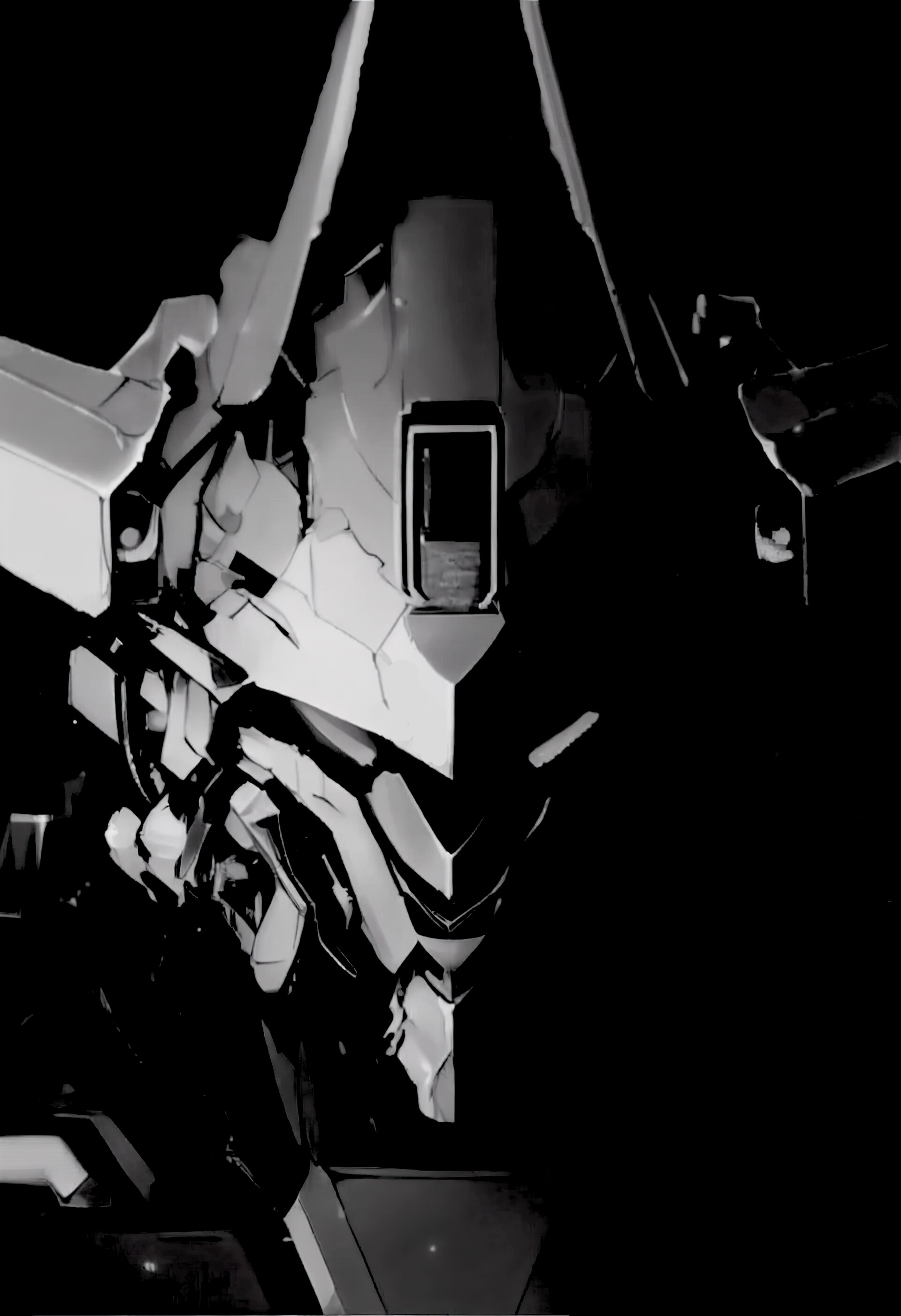 ArtStation - Sci-Fi Police Mech - B&W