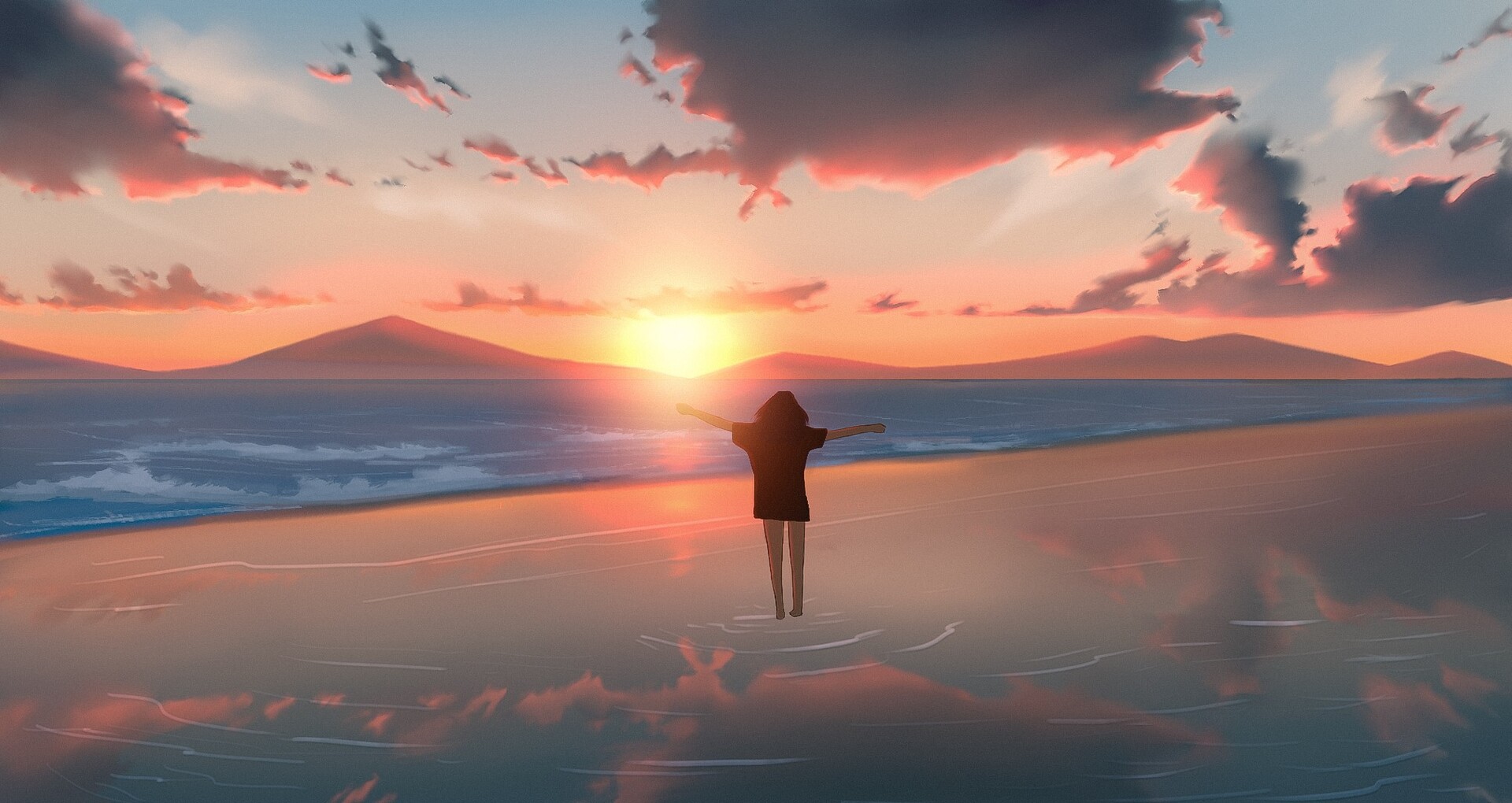 ArtStation - Evening Cloud