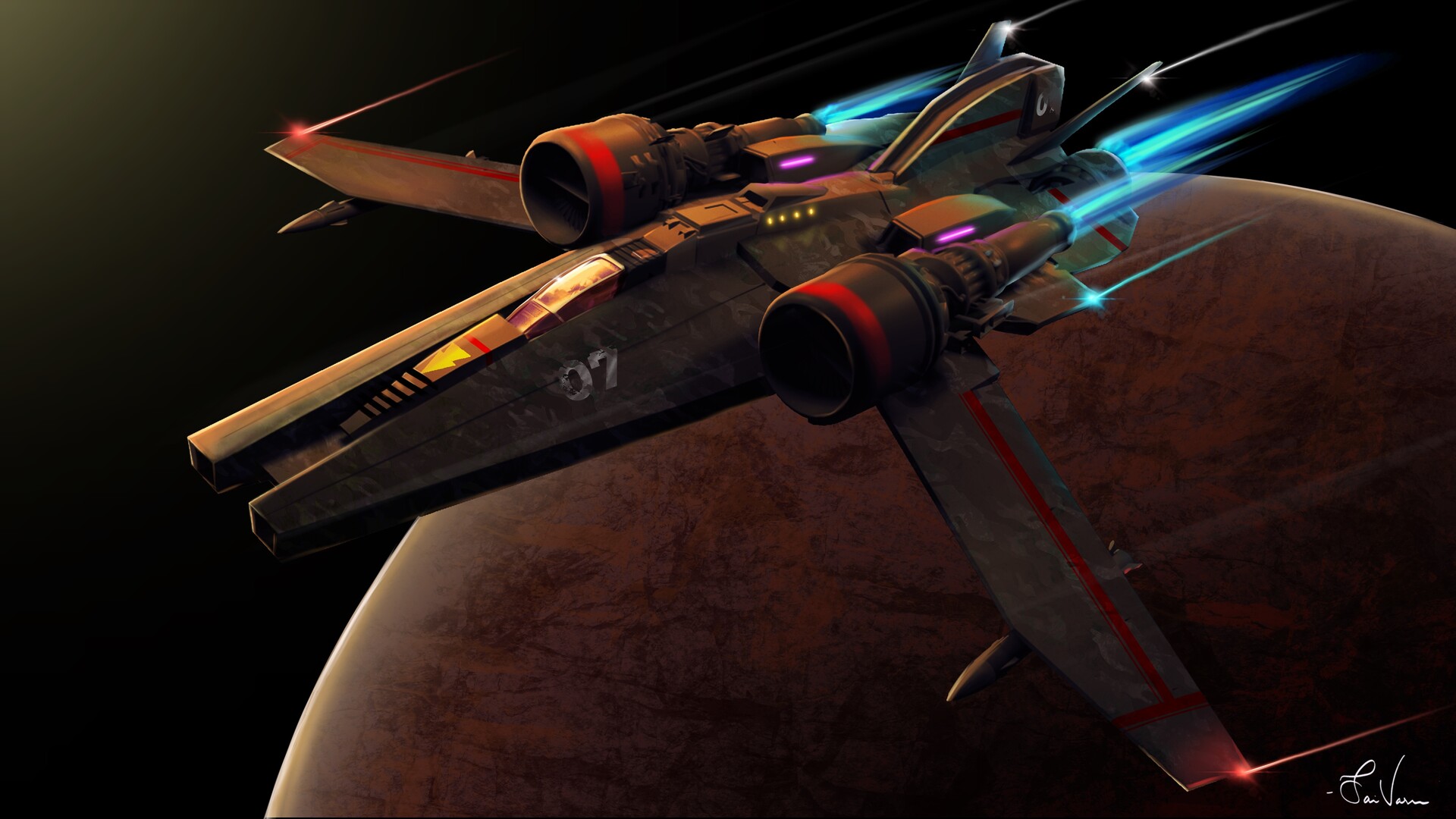 ArtStation - Space Jet