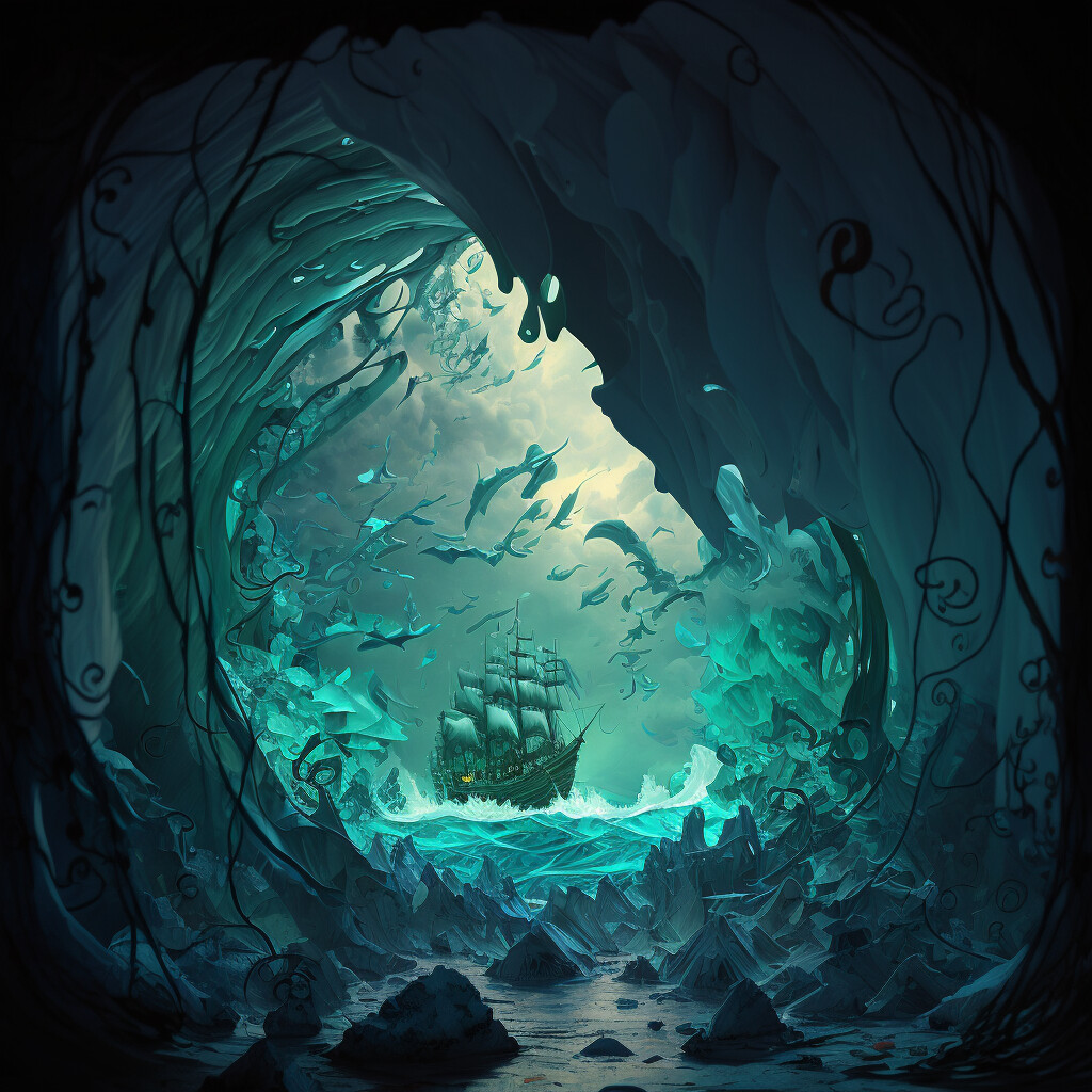 ArtStation - Tidal Tapestry: The Colorful Stories of the Sea 2