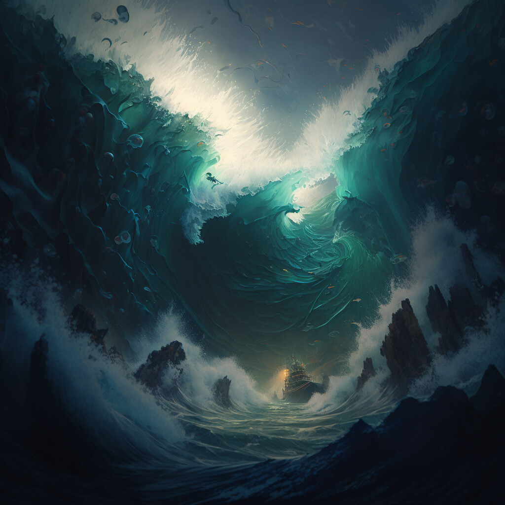 Tidal Wave Art