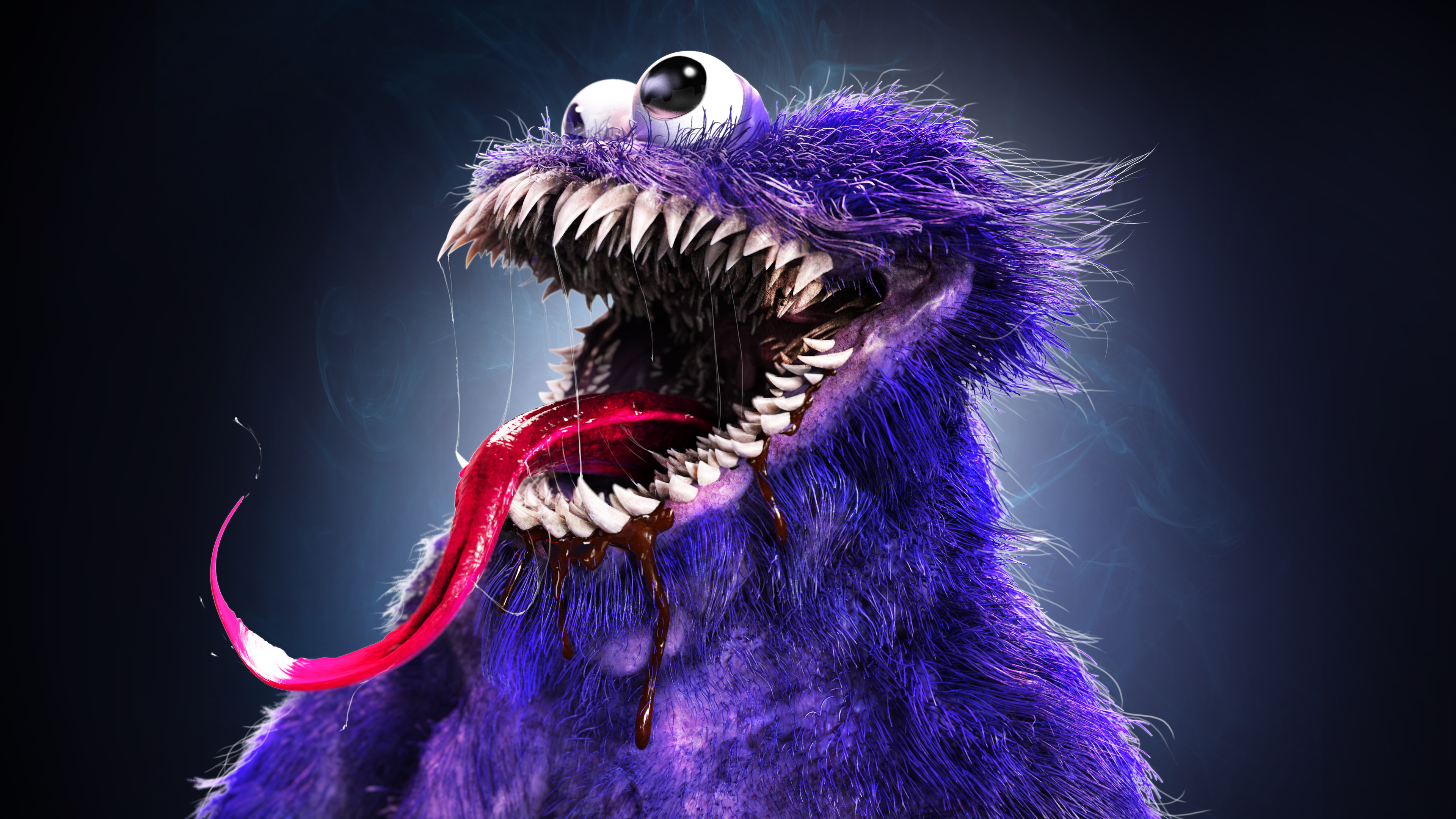 Scary Cookie Monster