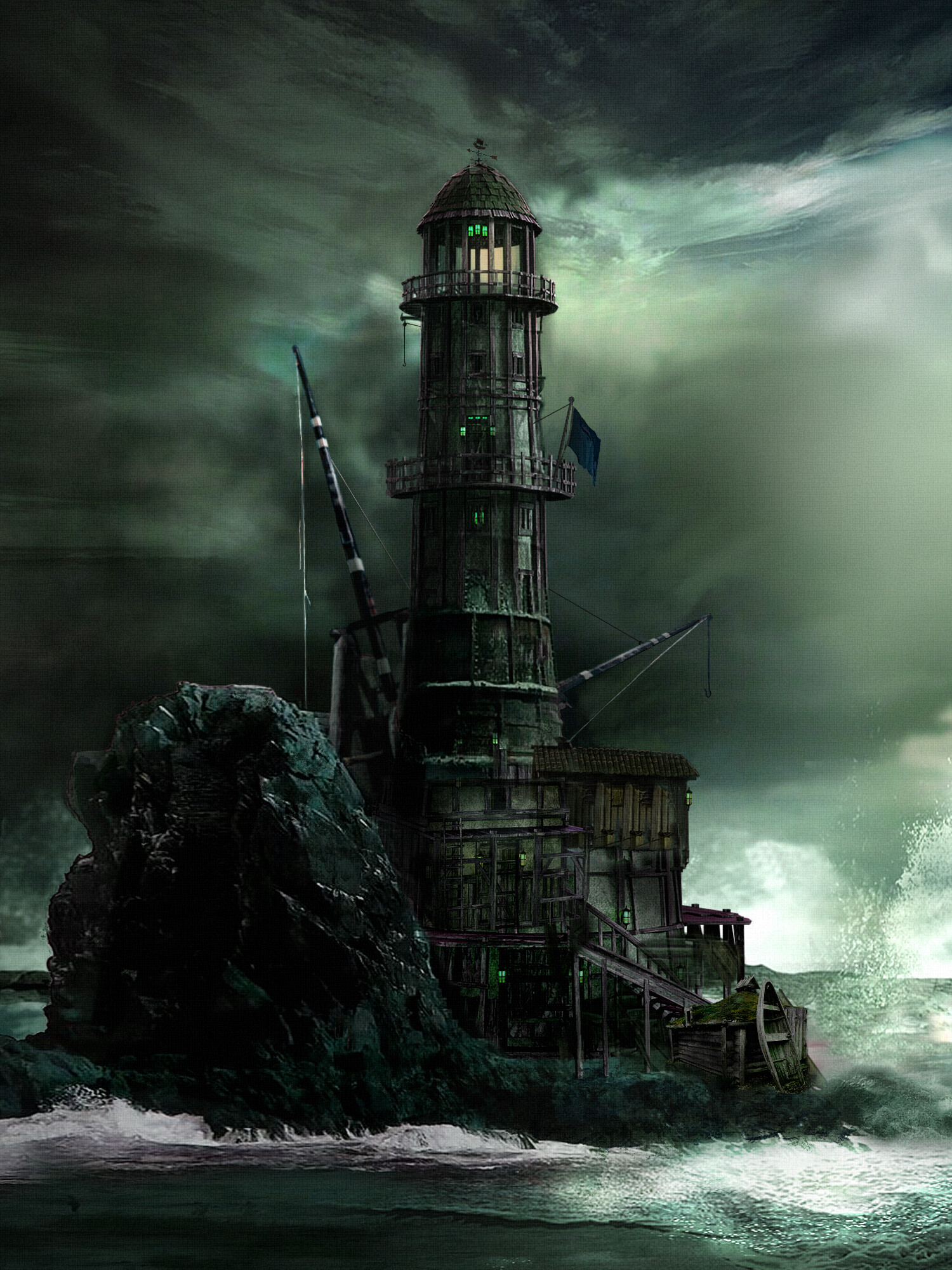ArtStation - Old lighthouse