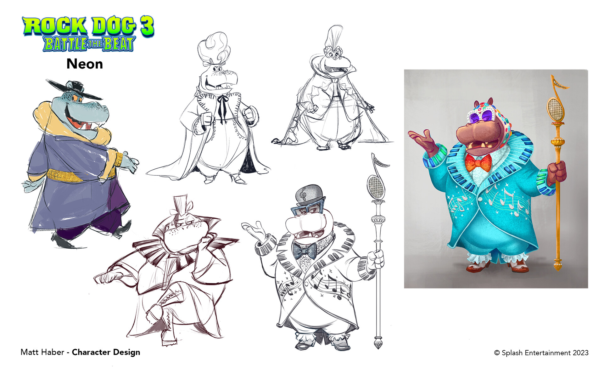 Matt Haber - Rock Dog 3 _ Neon