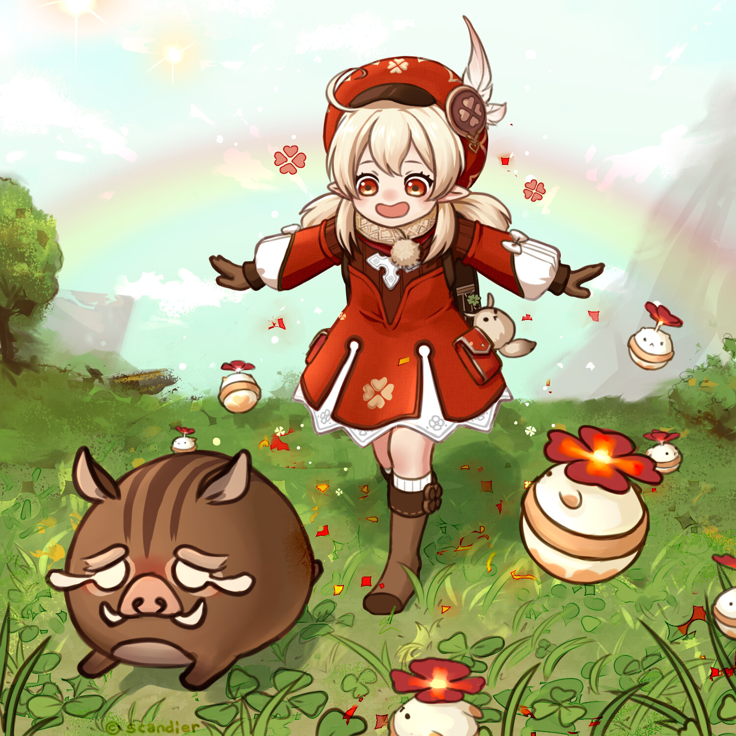 ArtStation - Klee (Genshin Impact)