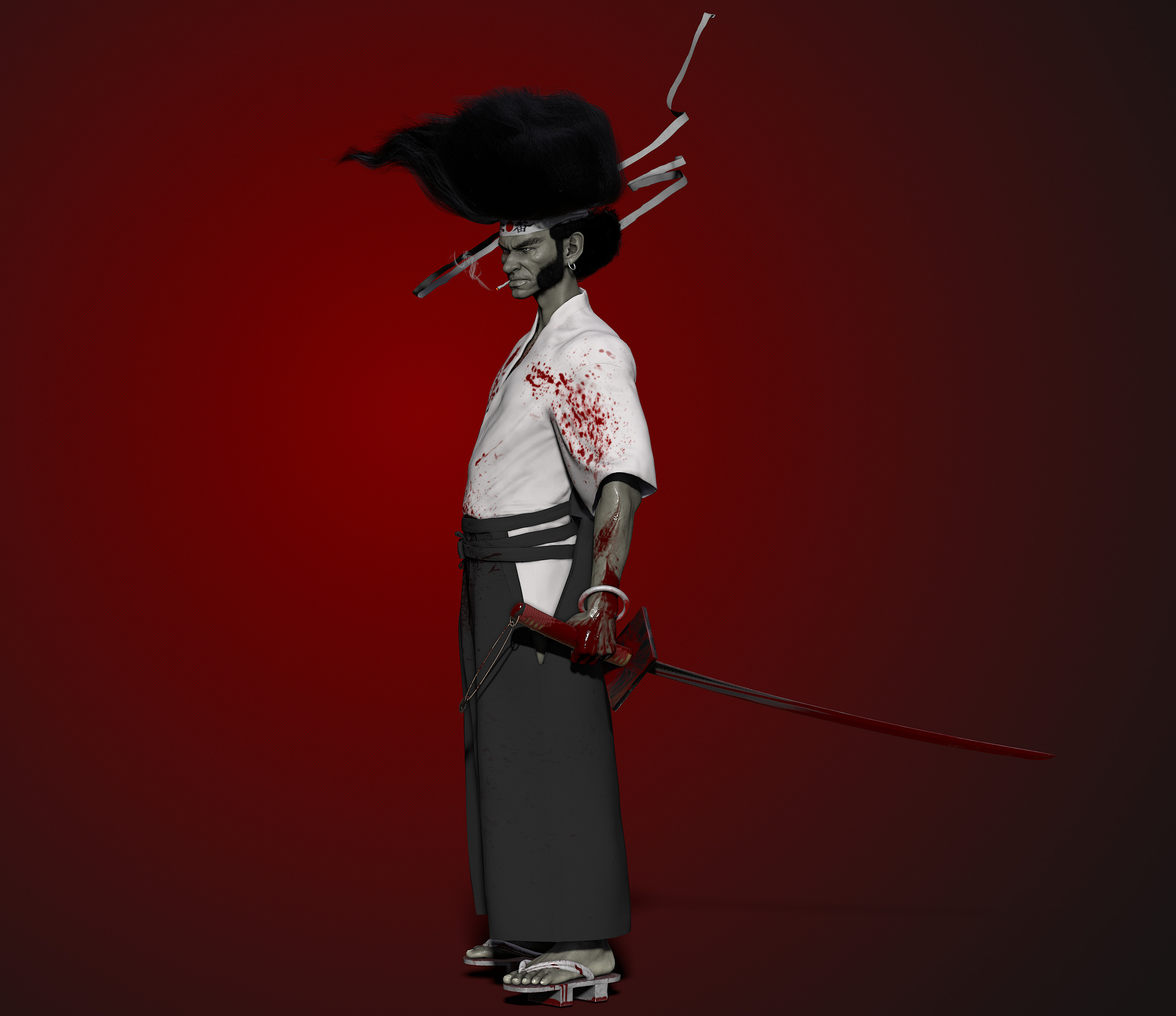 Nolan Jacobs - Afro Samurai Fan-Art