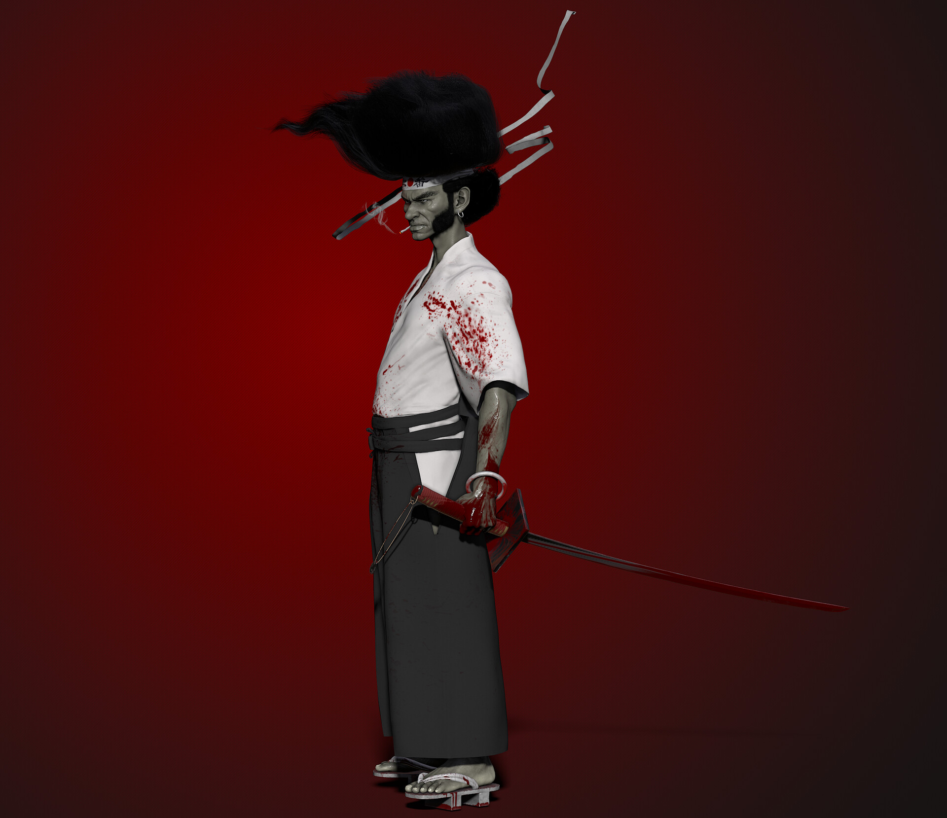 Nolan Jacobs - Afro Samurai Fan-Art