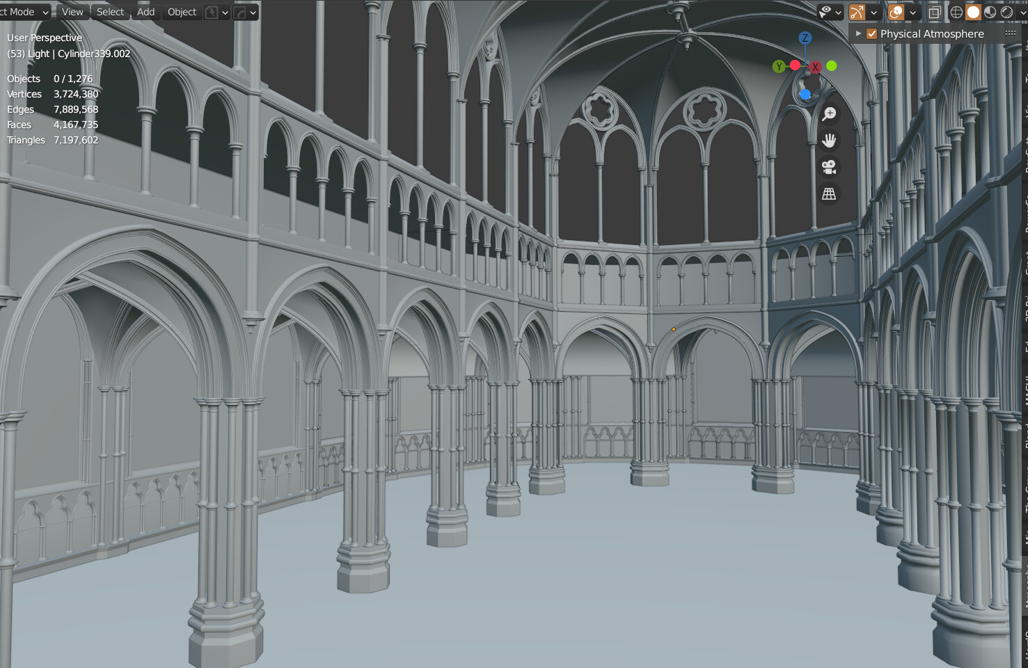 ArtStation - Cathedral Modleing