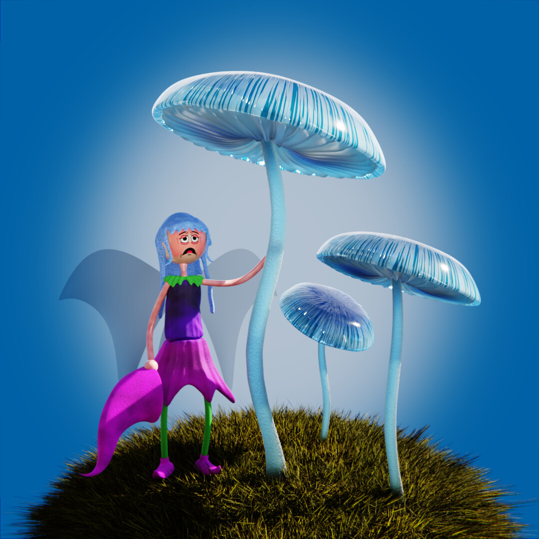 ArtStation - Pixie Parasol - 06 - Funguary 2023