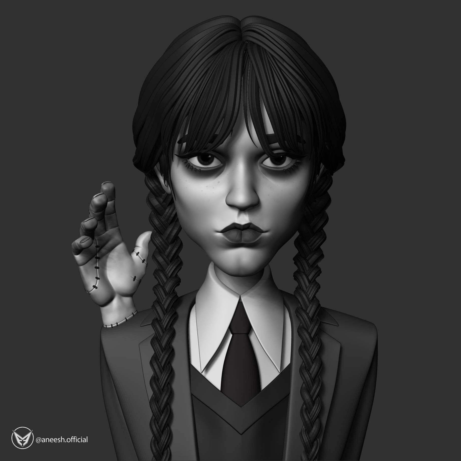 ArtStation - Wednesday Addams