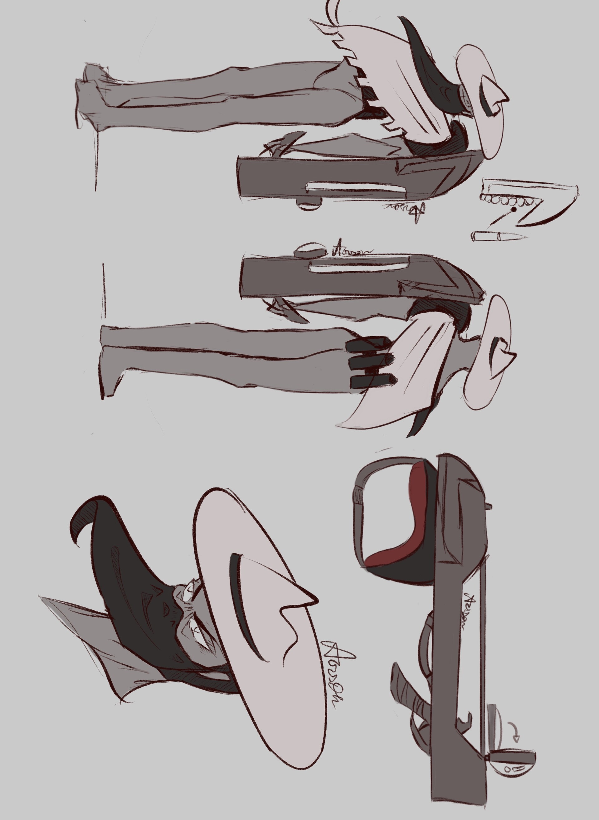 ArtStation - Character design- unnamed oc