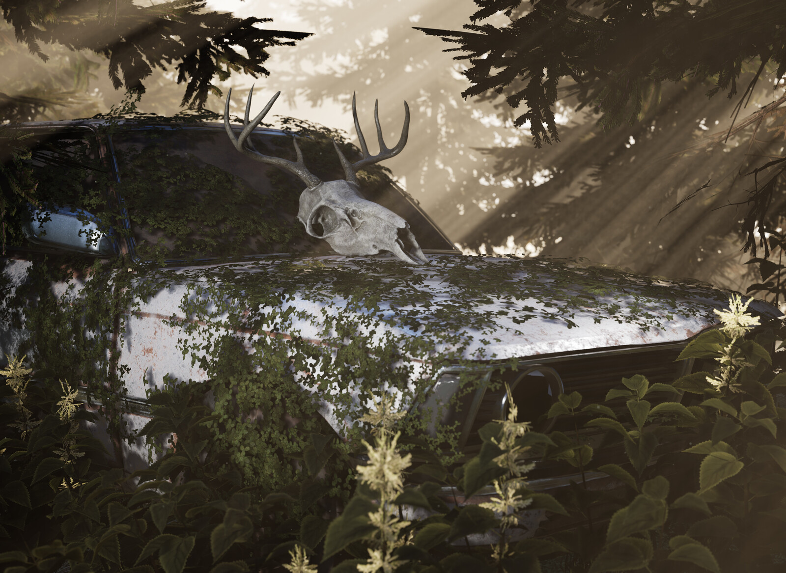 Lyubov Rodina - Skull (Unreal Engine 4)