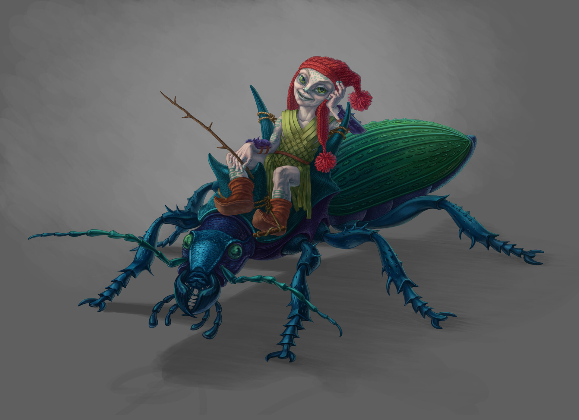 Lisa Senchenko - Beetle rider