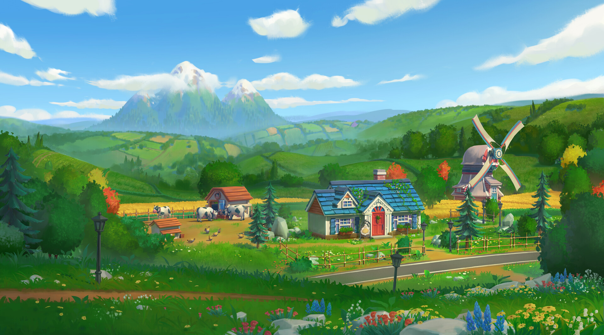 ArtStation - Loading Screen - Mobile Game