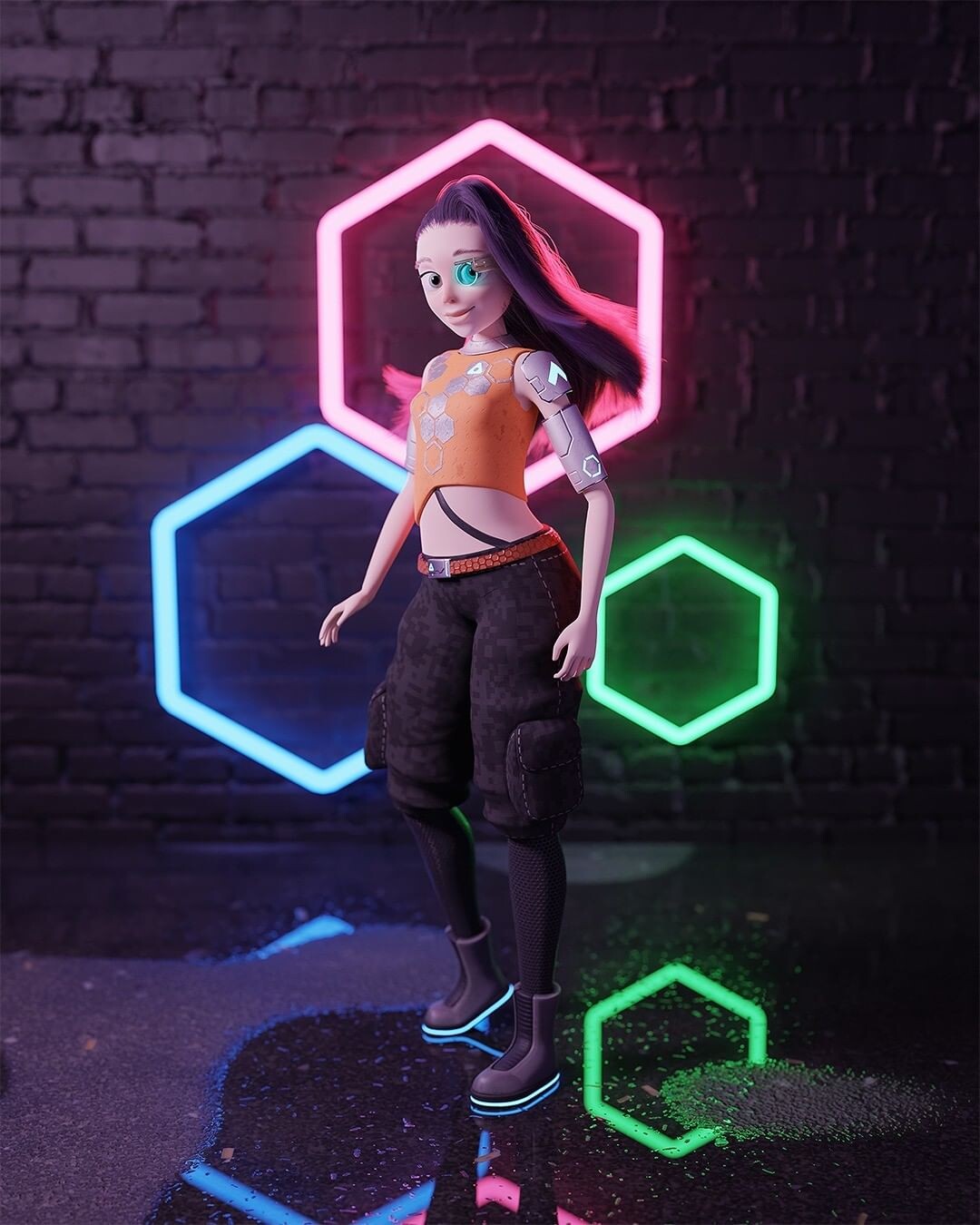 ArtStation - 3d cartoon character design