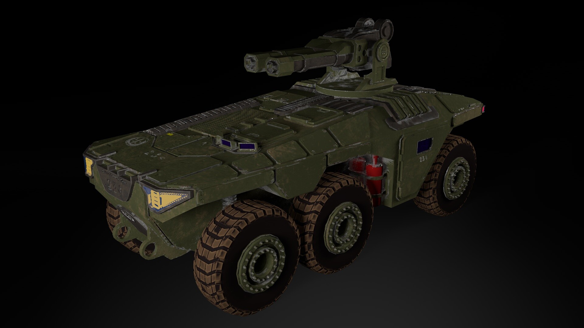 ArtStation - APC XV 18 Bull