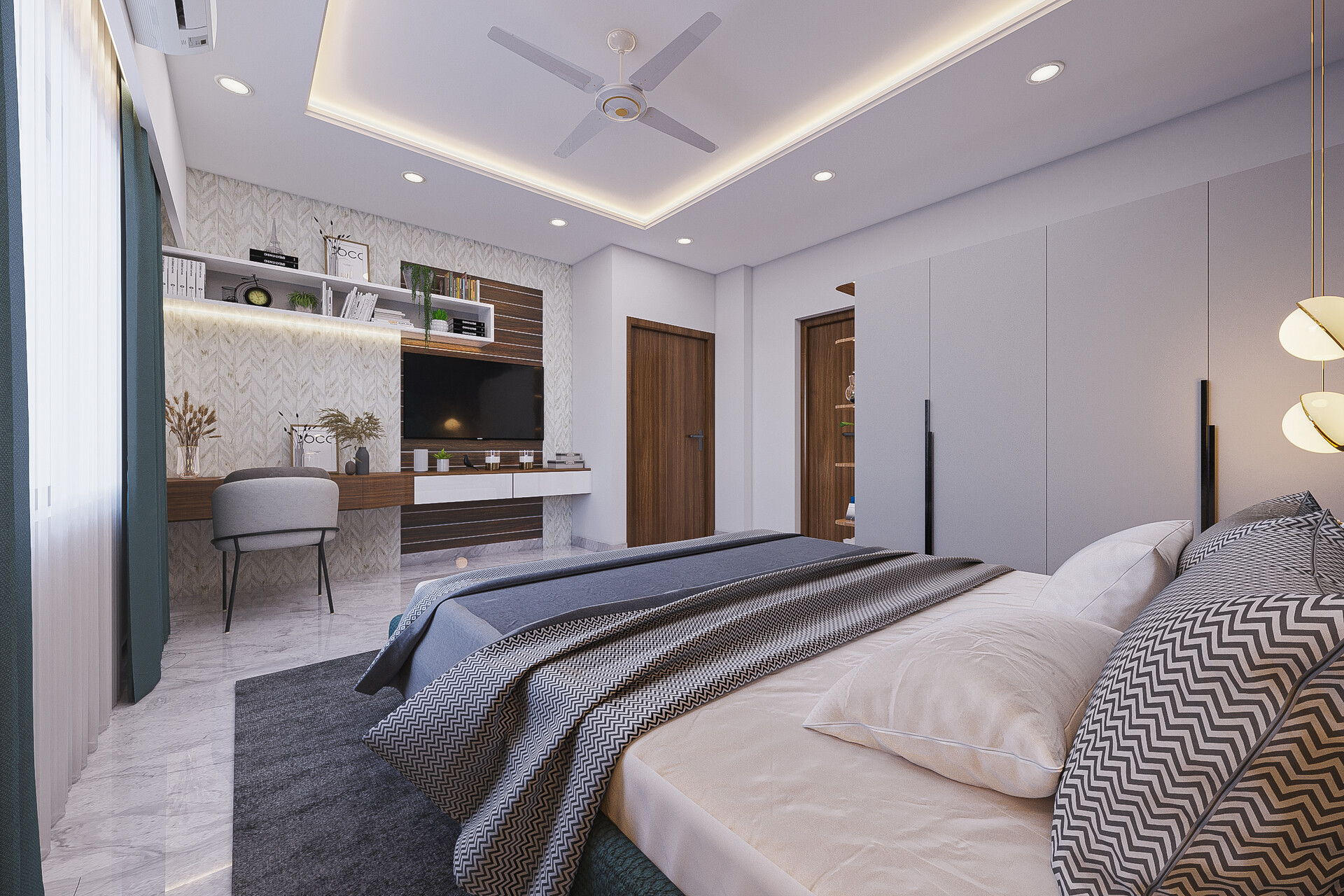 ArtStation - Bedroom Design