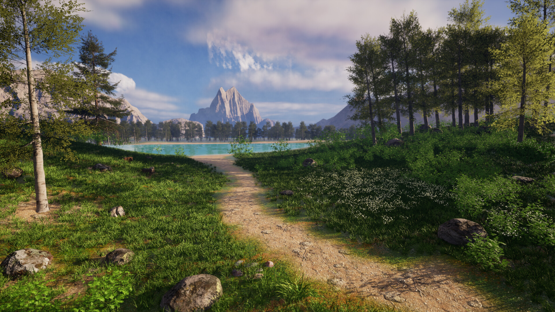 ArtStation - An Unreal Landscape