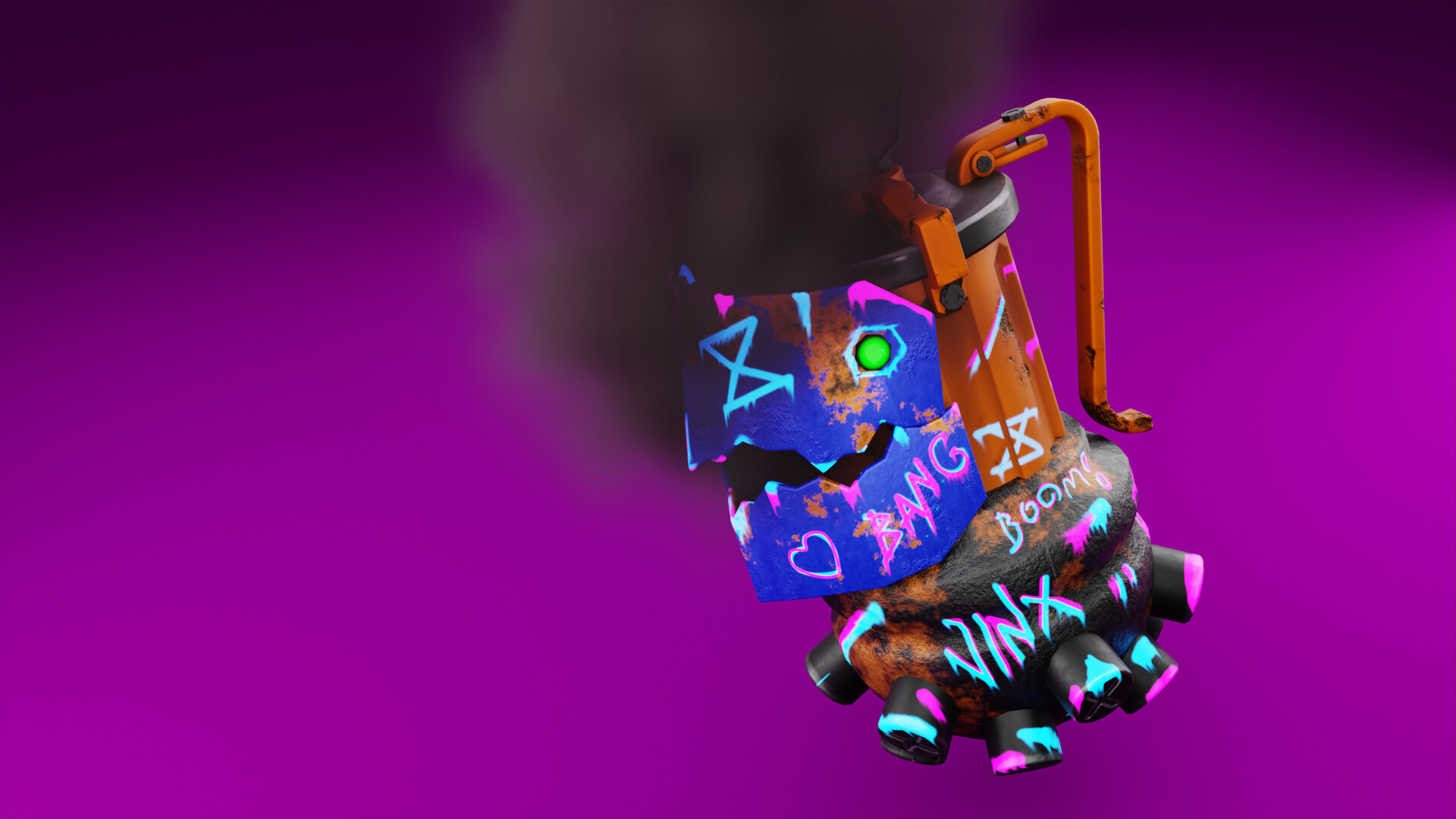 ArtStation - Jinx grenade