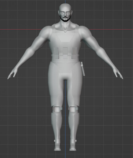 ArtStation - Metal Gear Solid inspired Cyorg Soldier.