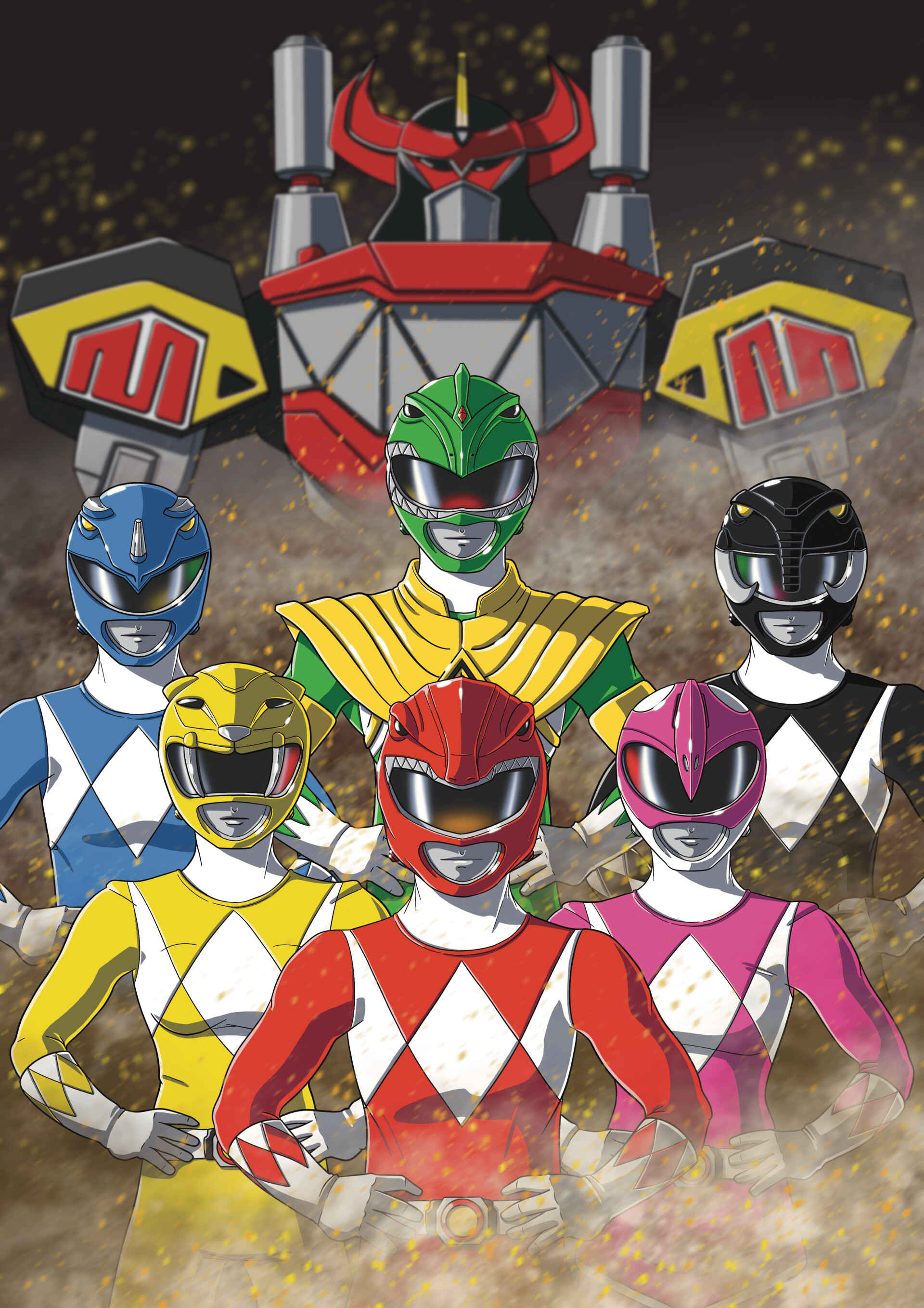 ArtStation - Power Rangers
