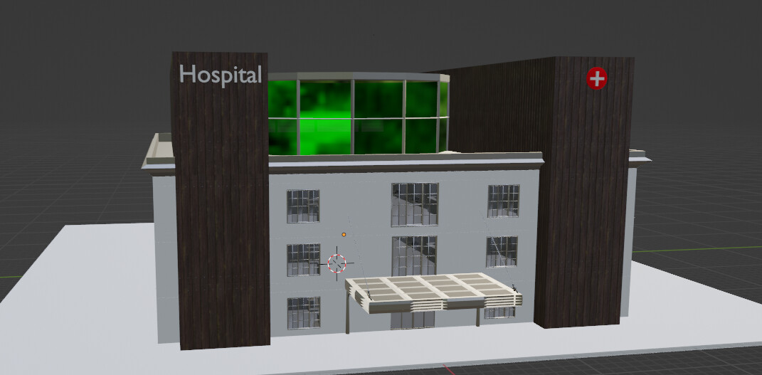 ArtStation - 3D Hospital