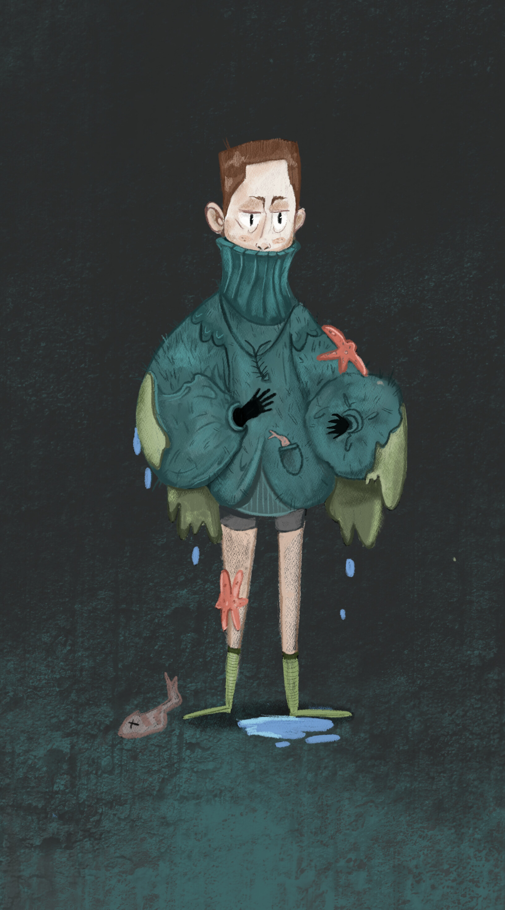 ArtStation - wet man