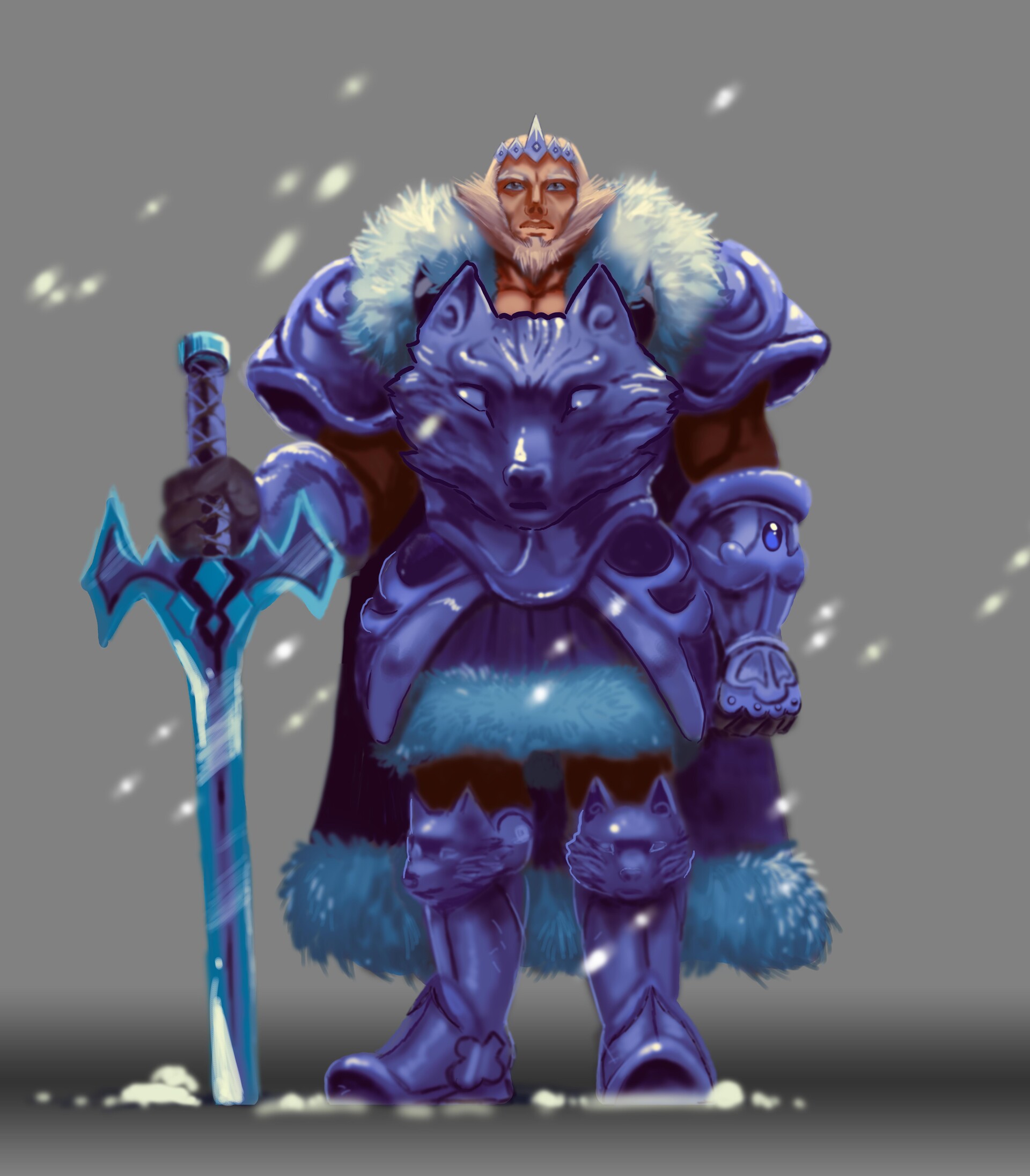 ArtStation - The Wolf King