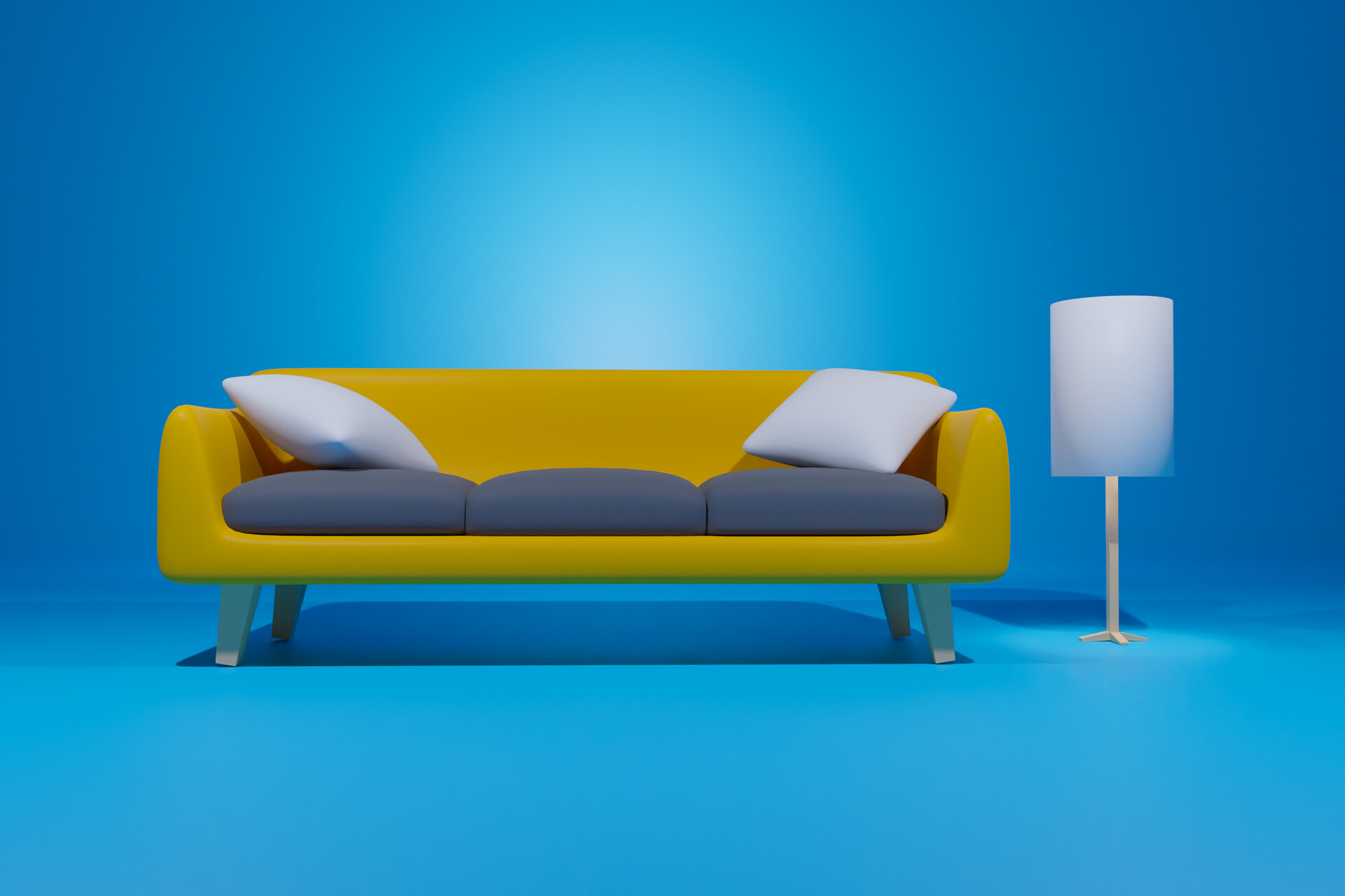 ArtStation - Sofa Render (Blender)