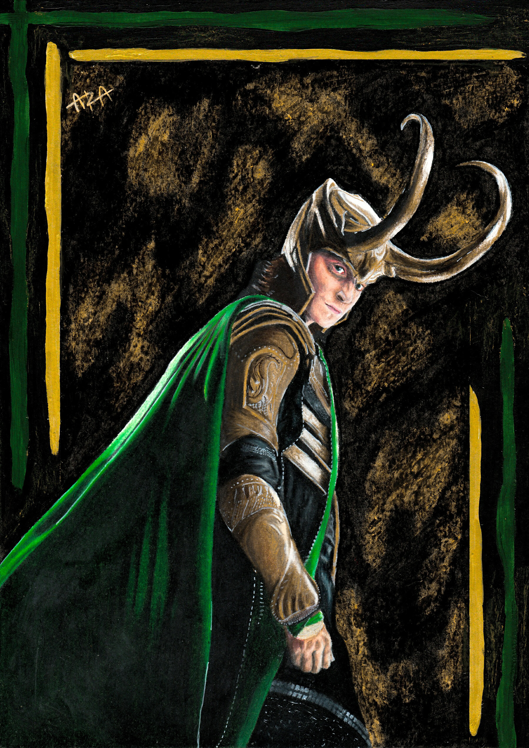 ArtStation - Loki Traditional Fanart