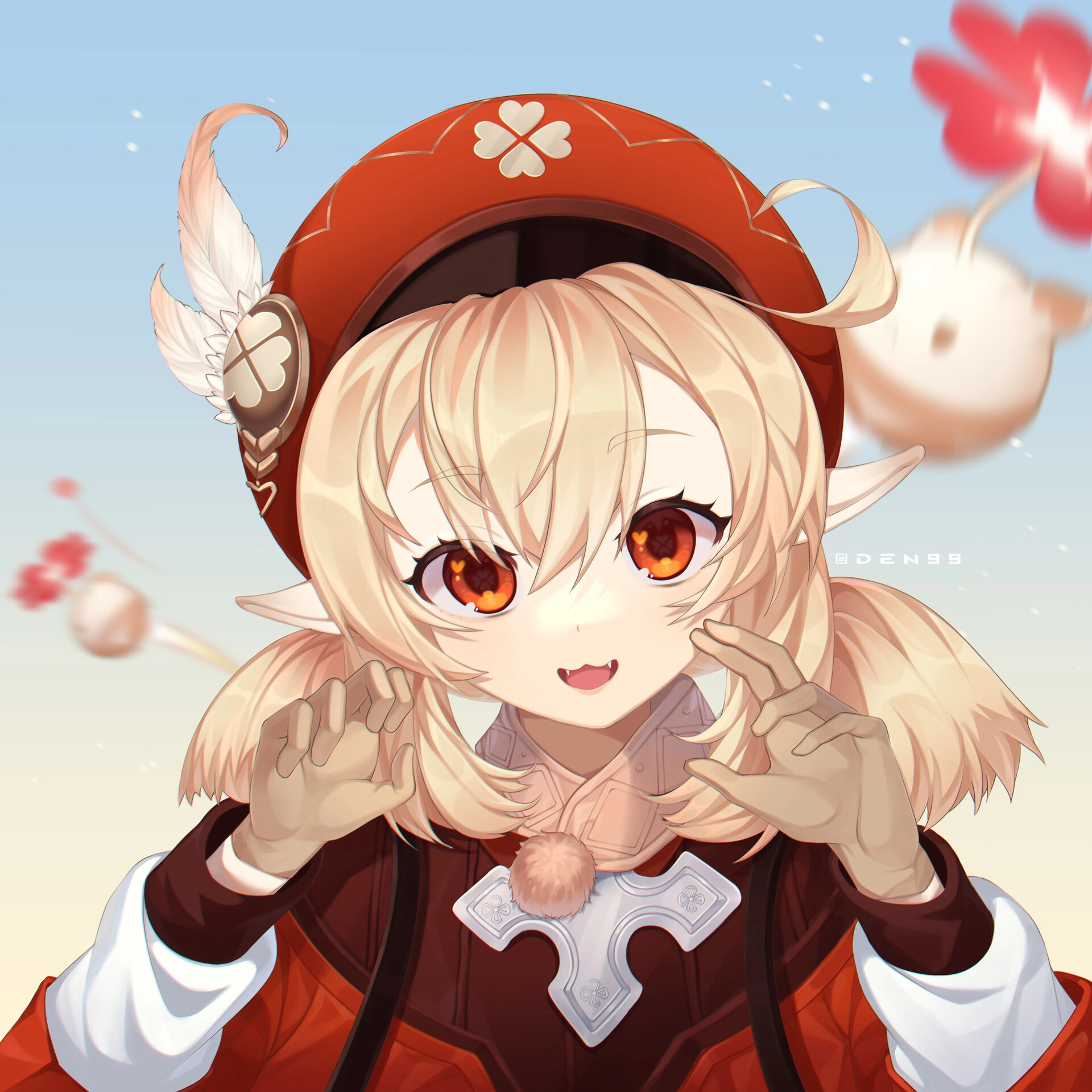 ArtStation - Klee genshin impact fanart