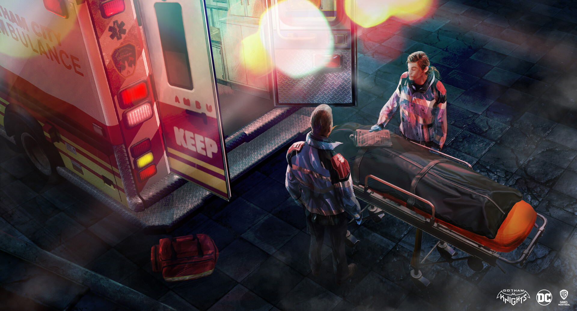 ArtStation - EMS Workers - Gotham Knights