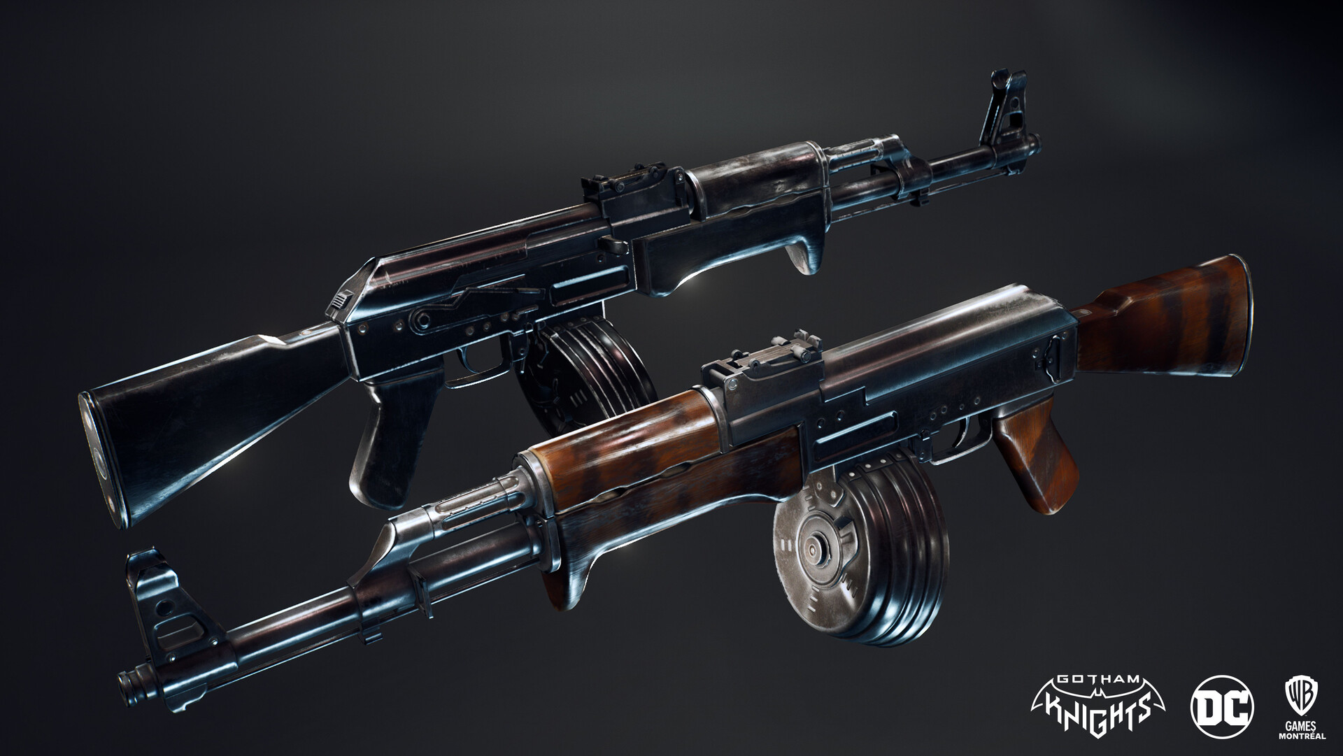 Sam Couture - Gotham Knights - Mob and Kane Security Weapons