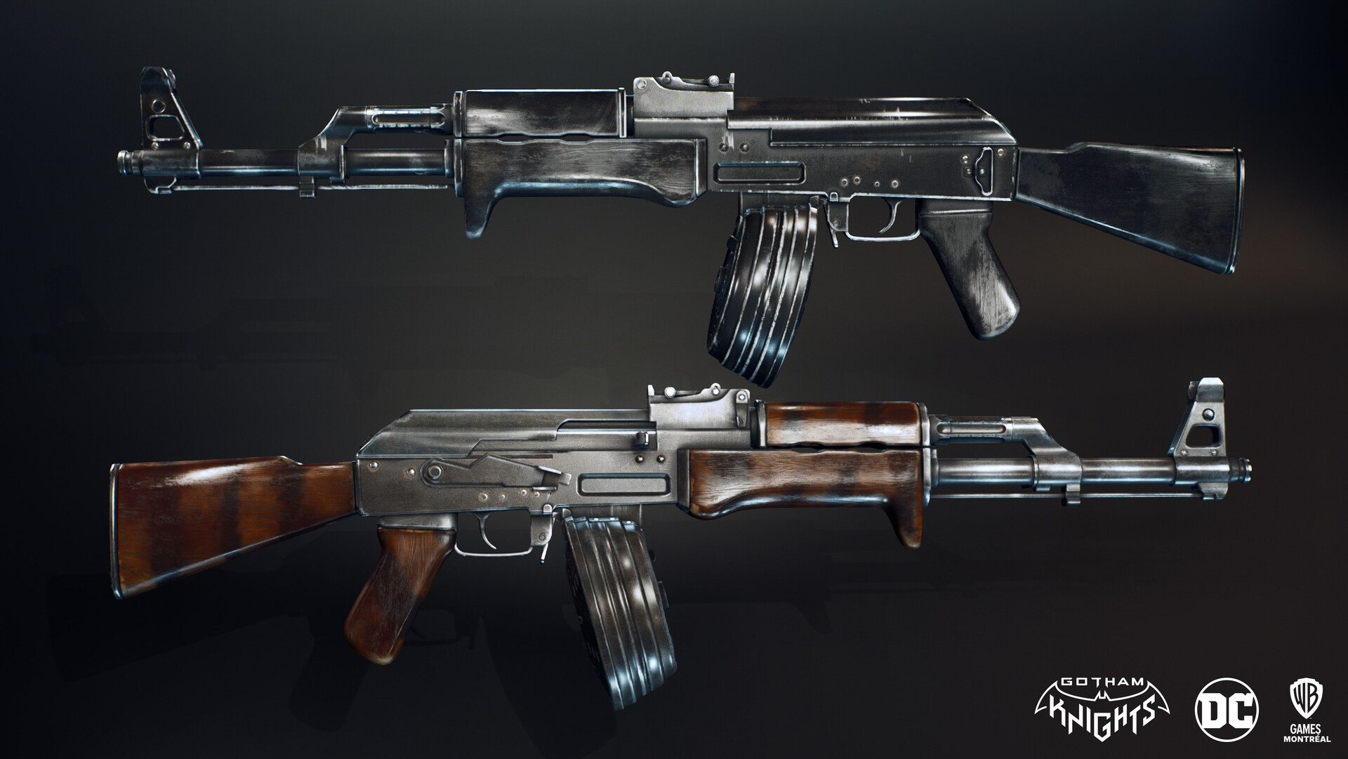 Sam Couture - Gotham Knights - Mob and Kane Security Weapons