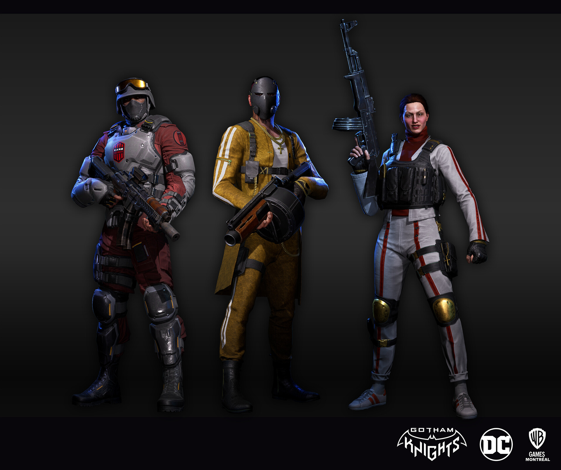 Sam Couture - Gotham Knights - Mob and Kane Security Weapons