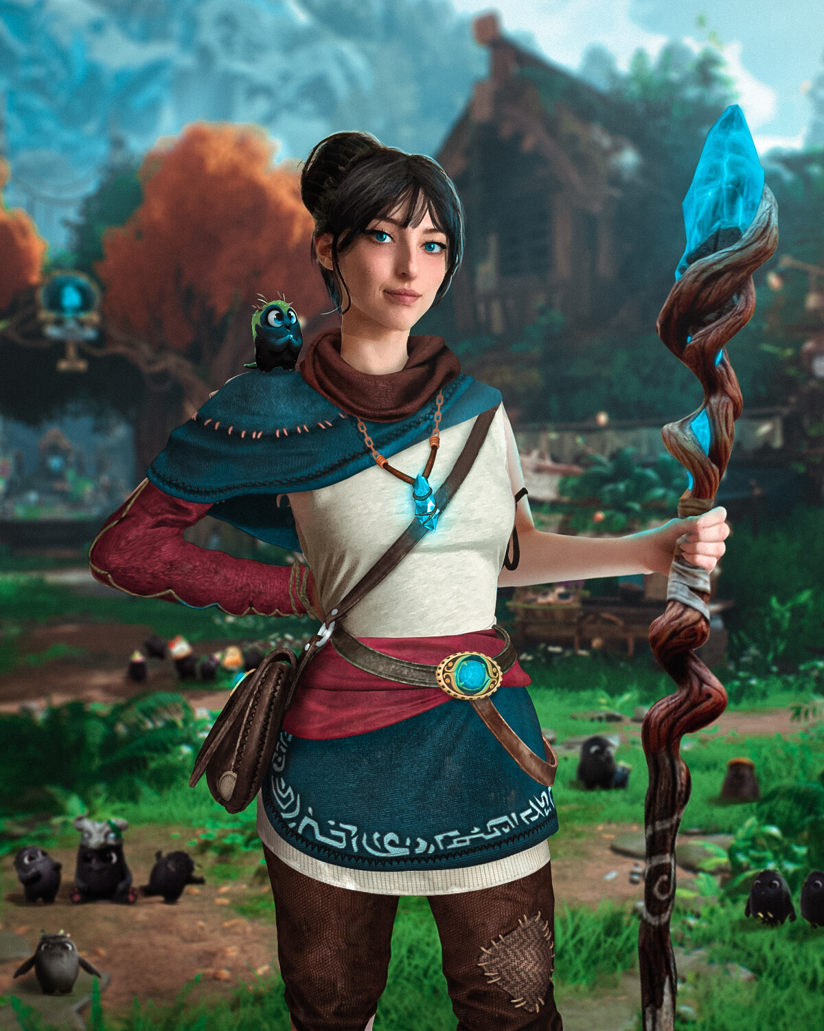 ArtStation - kena bridge of spirits