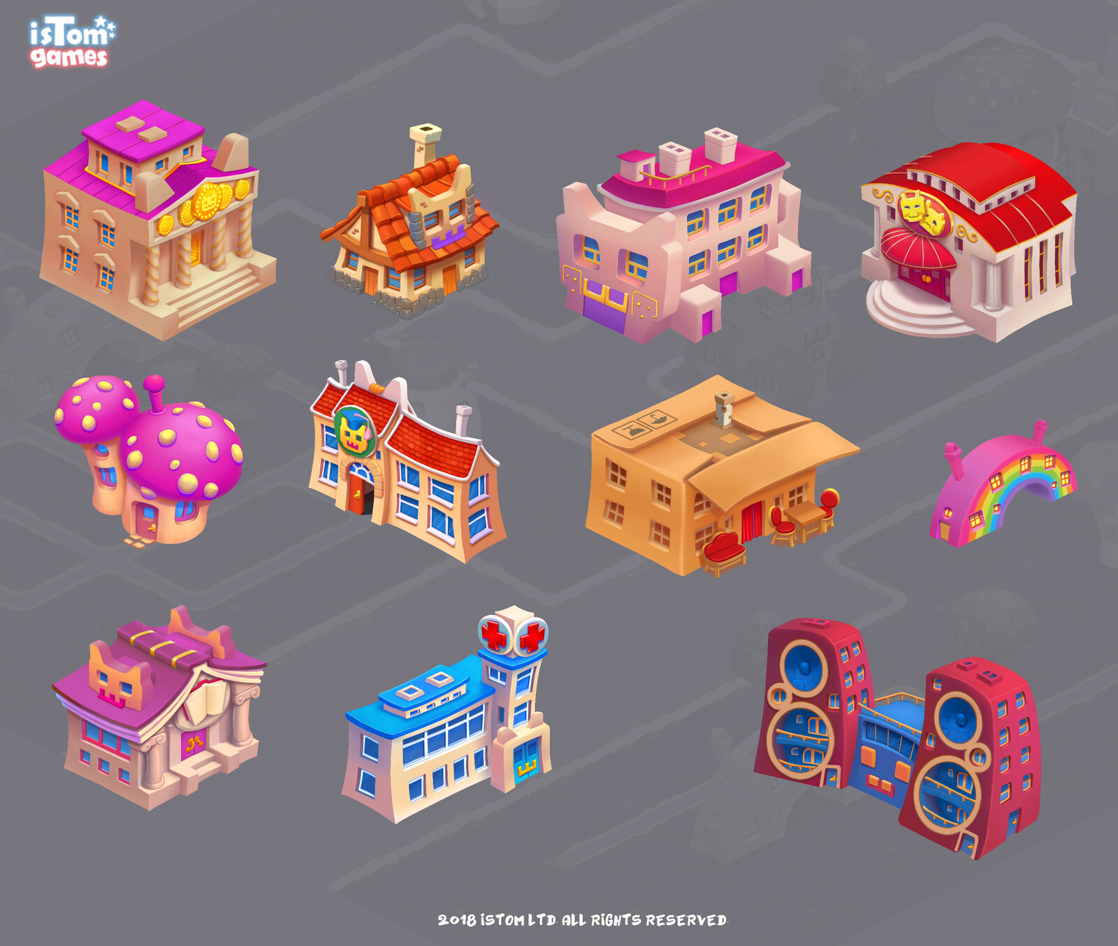 Gyula Molnár - Nyan Cat Buildings I