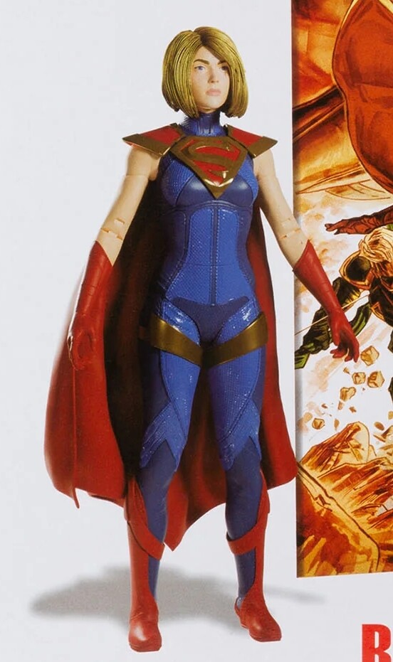 ArtStation - Supergirl-Injustice McFarlane toys