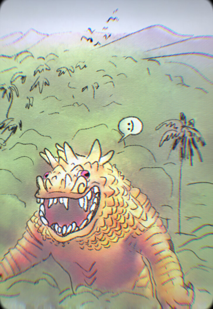 ArtStation - Walking Beast Concept