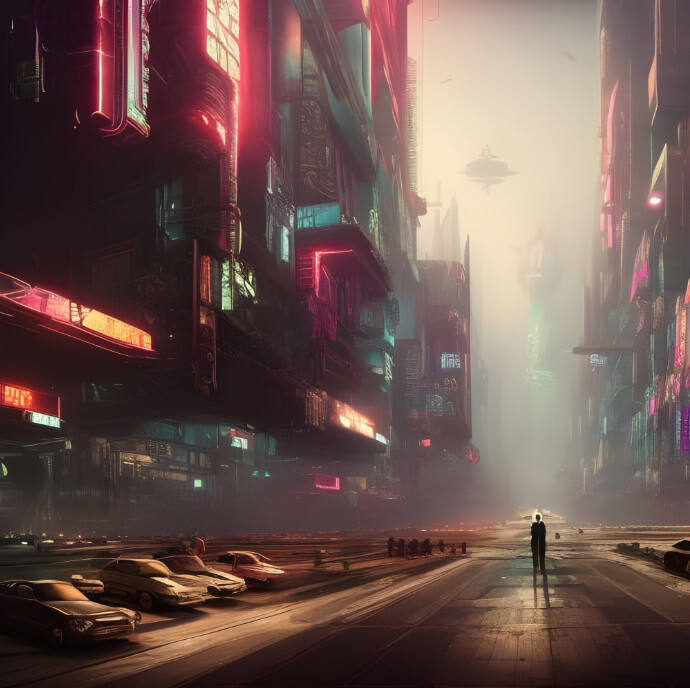 ArtStation - futuristic city