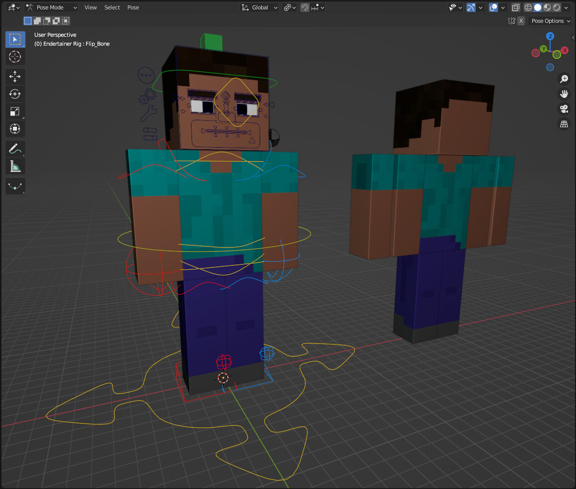 ArtStation - Endertainer Rig Zorg Custom