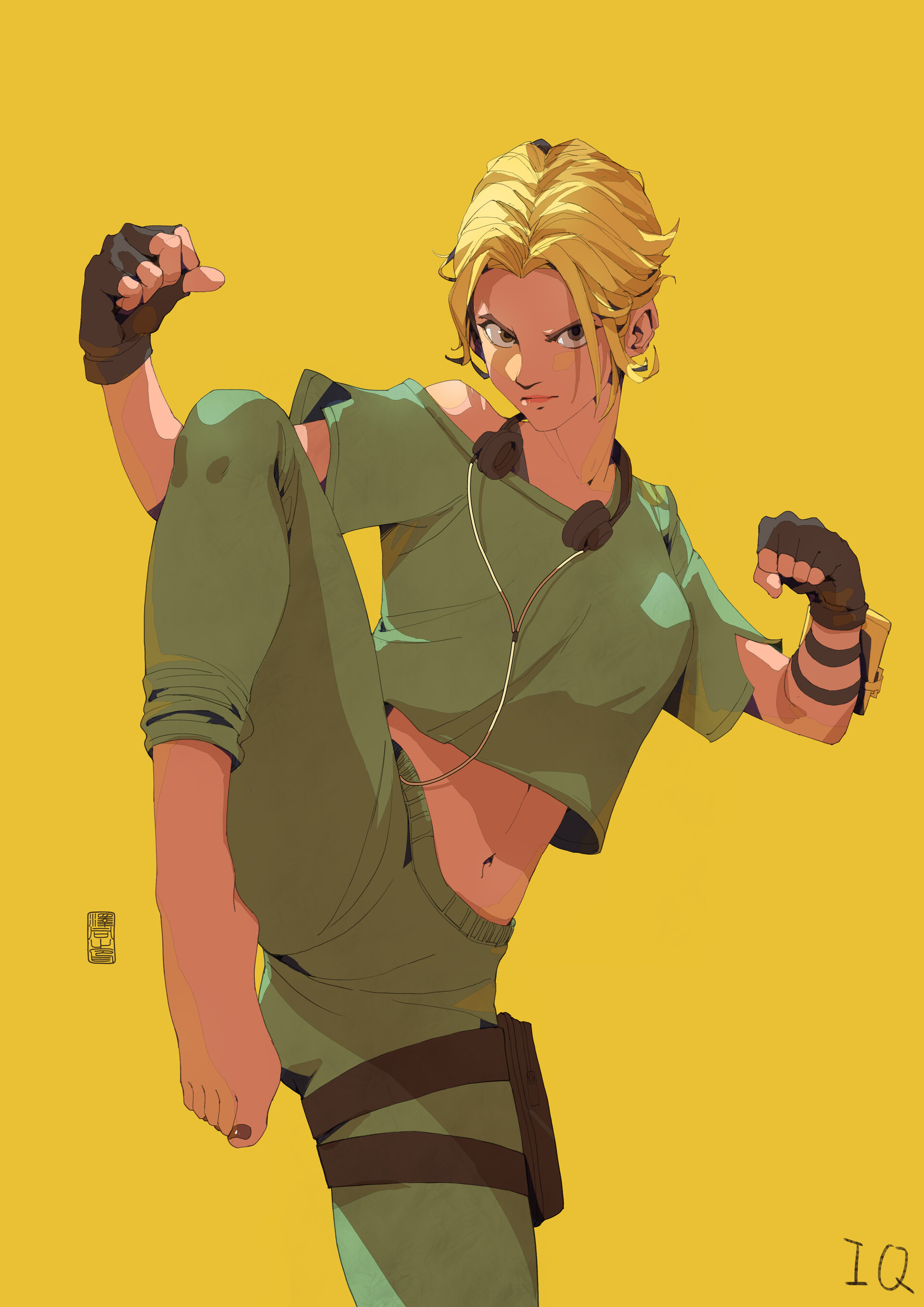 ArtStation - [Rainbow Six siege] IQ 老图新整