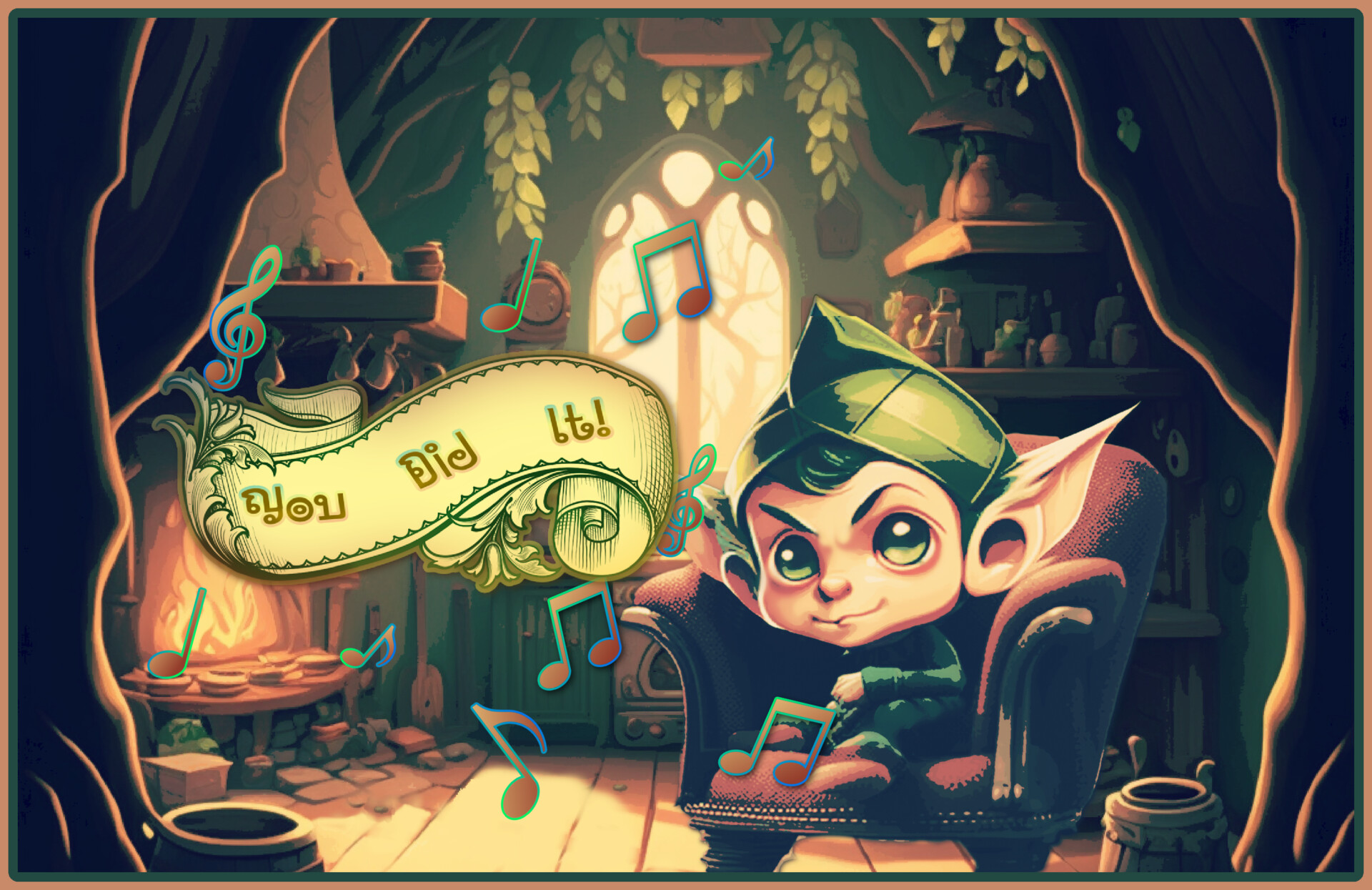 ArtStation - Credit scene