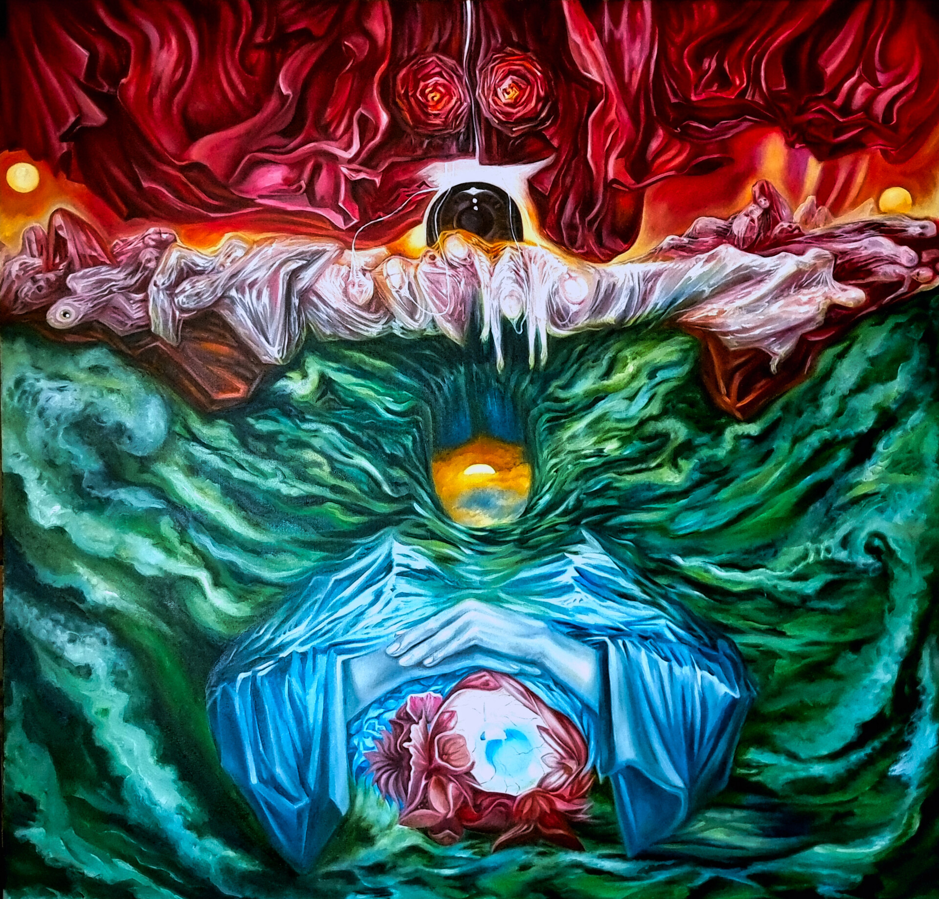 ArtStation - LAMENTATION (MEMORIAL TO VICTIMS OF CORONAVIRUS)