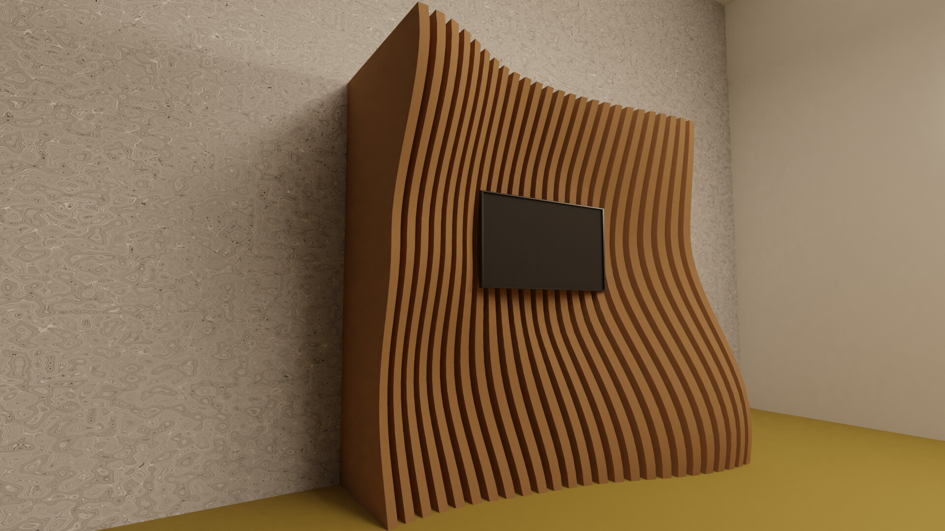 ArtStation - parametric tv stand