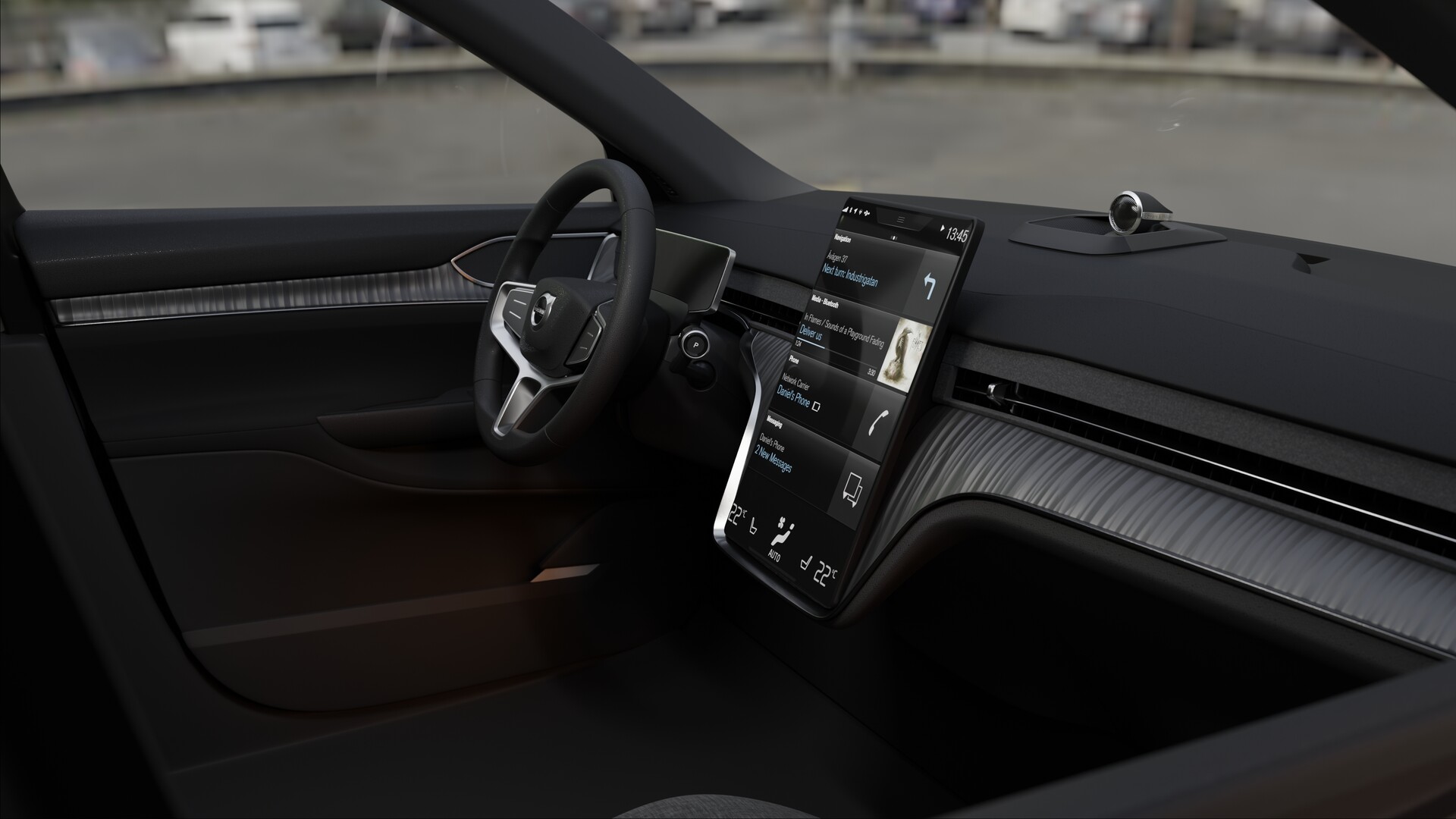 ArtStation - Volvo EX90 interior
