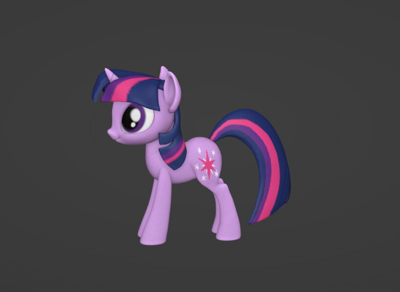 ArtStation - Twilight Sparkle sculpting