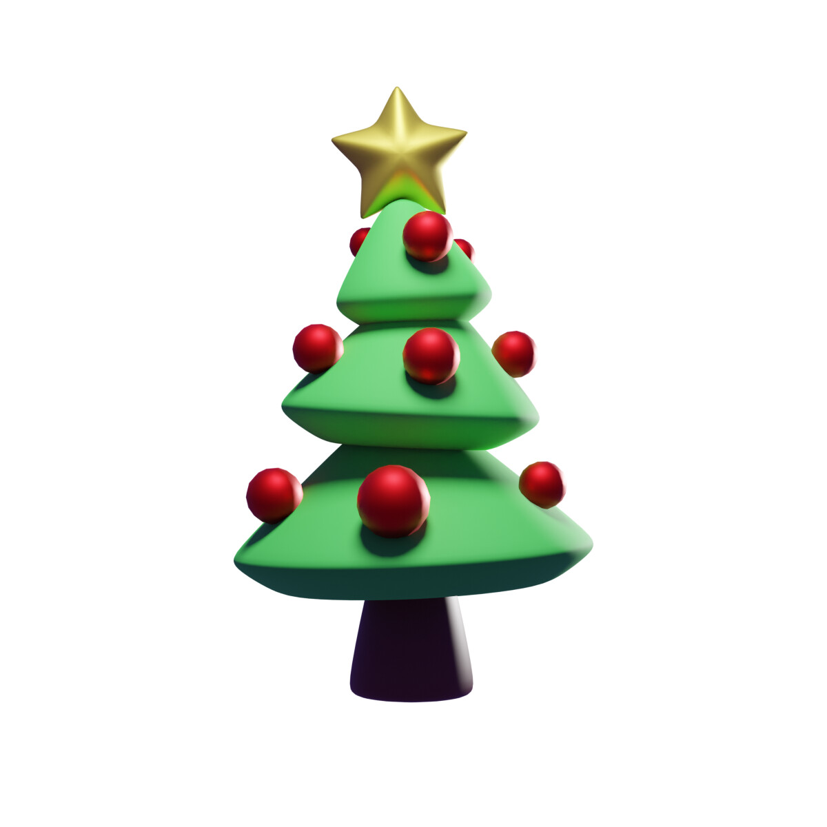 ArtStation - Stylized Christmas Tree